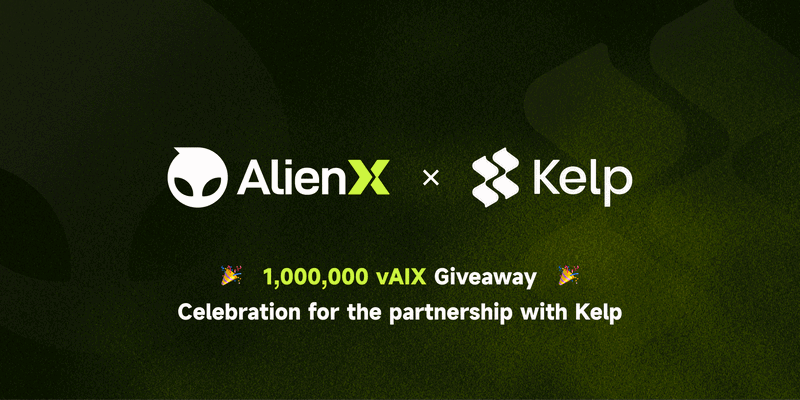 Grabbing 1,000,000 vAIX to Celebrate ALIENX & KelpDAO Strategic Partnership by ALIENX | Galxe