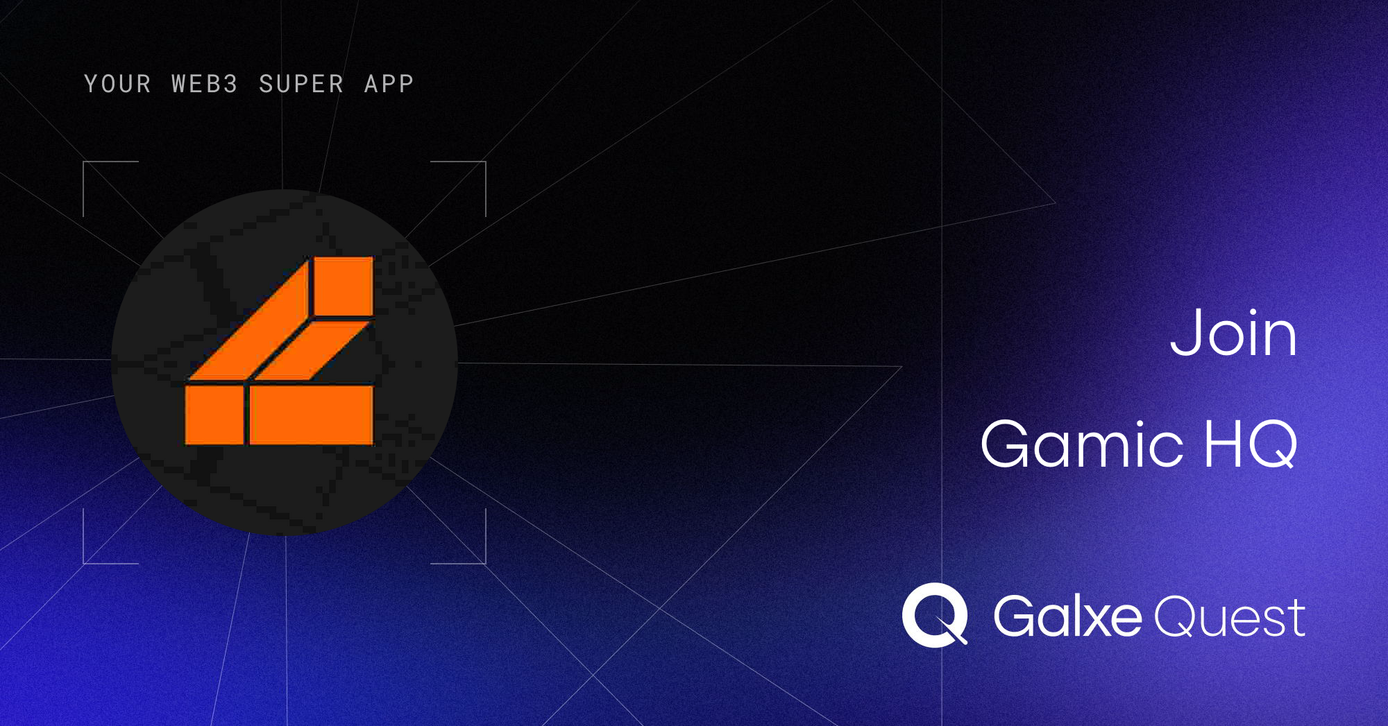 Join Gamic HQ on Galxe Quest