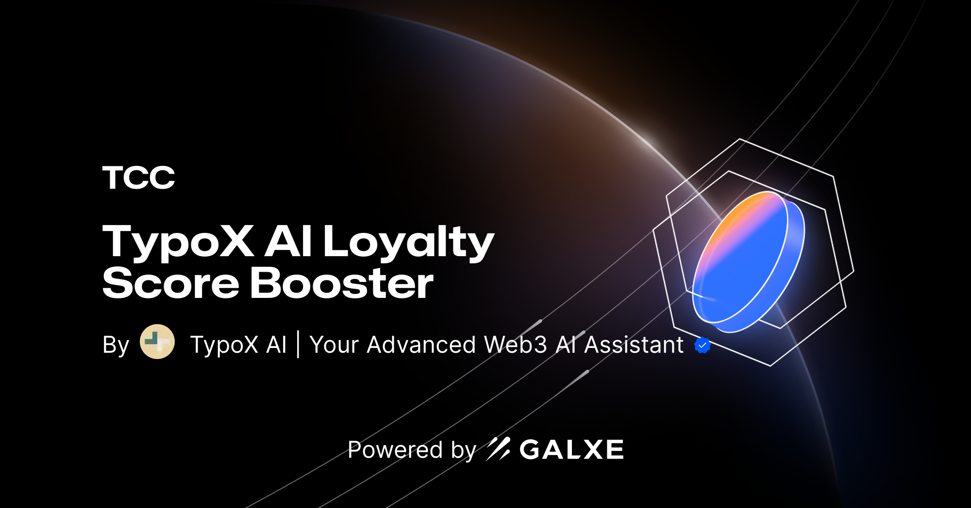 TypoX AI Loyalty Score Booster by TypoX AI | Your Advanced Web3 AI Assistant | Galxe Quest