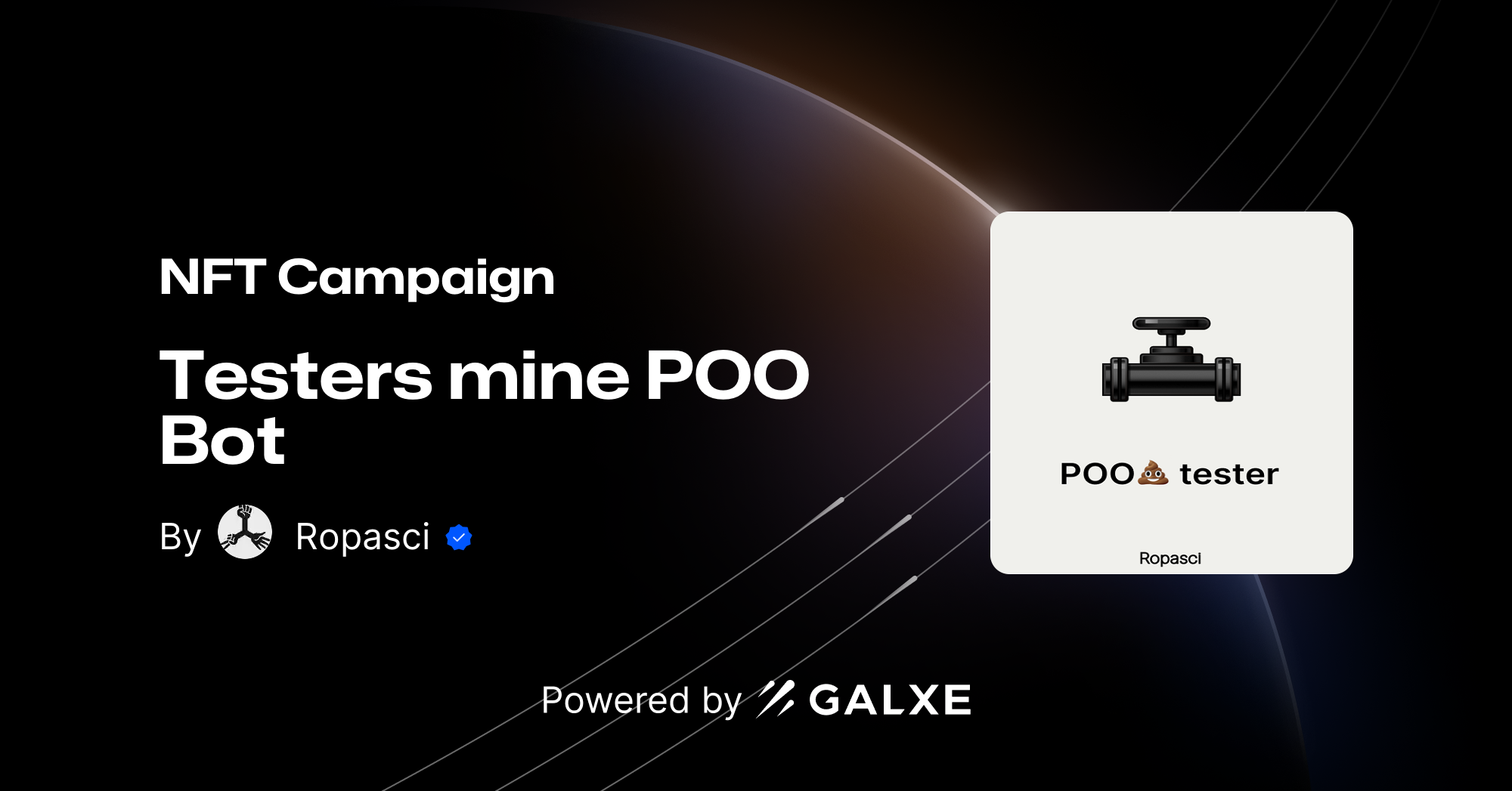 Testers mine POO Bot by Ropasci | Galxe Quest