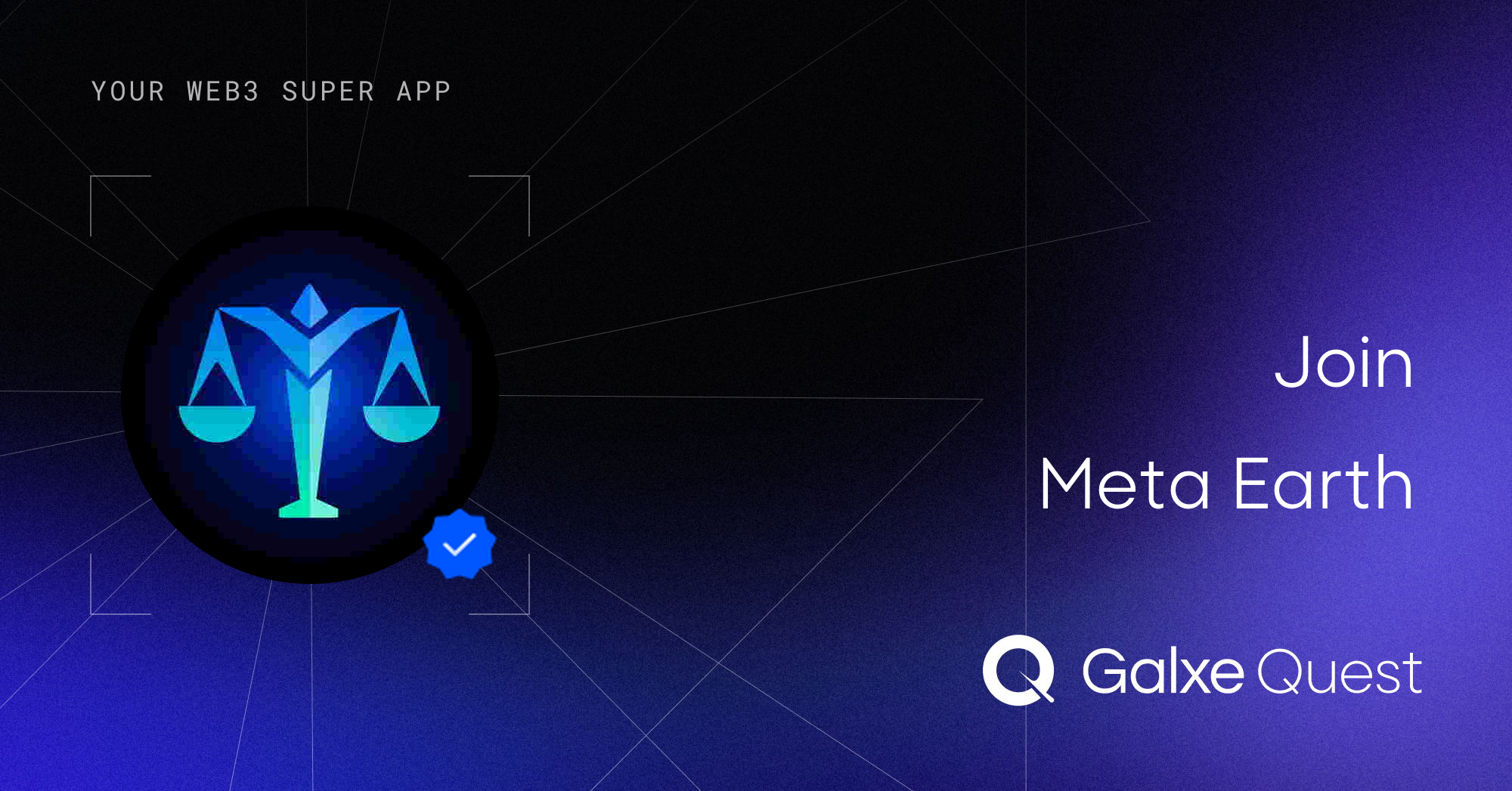 Join Meta Earth on Galxe Quest