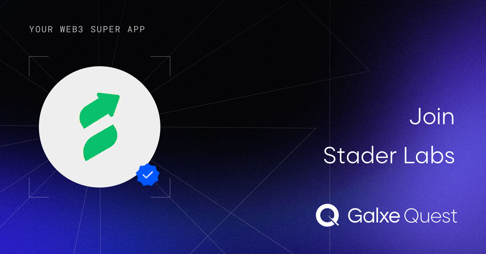 Join Stader Labs on Galxe Quest