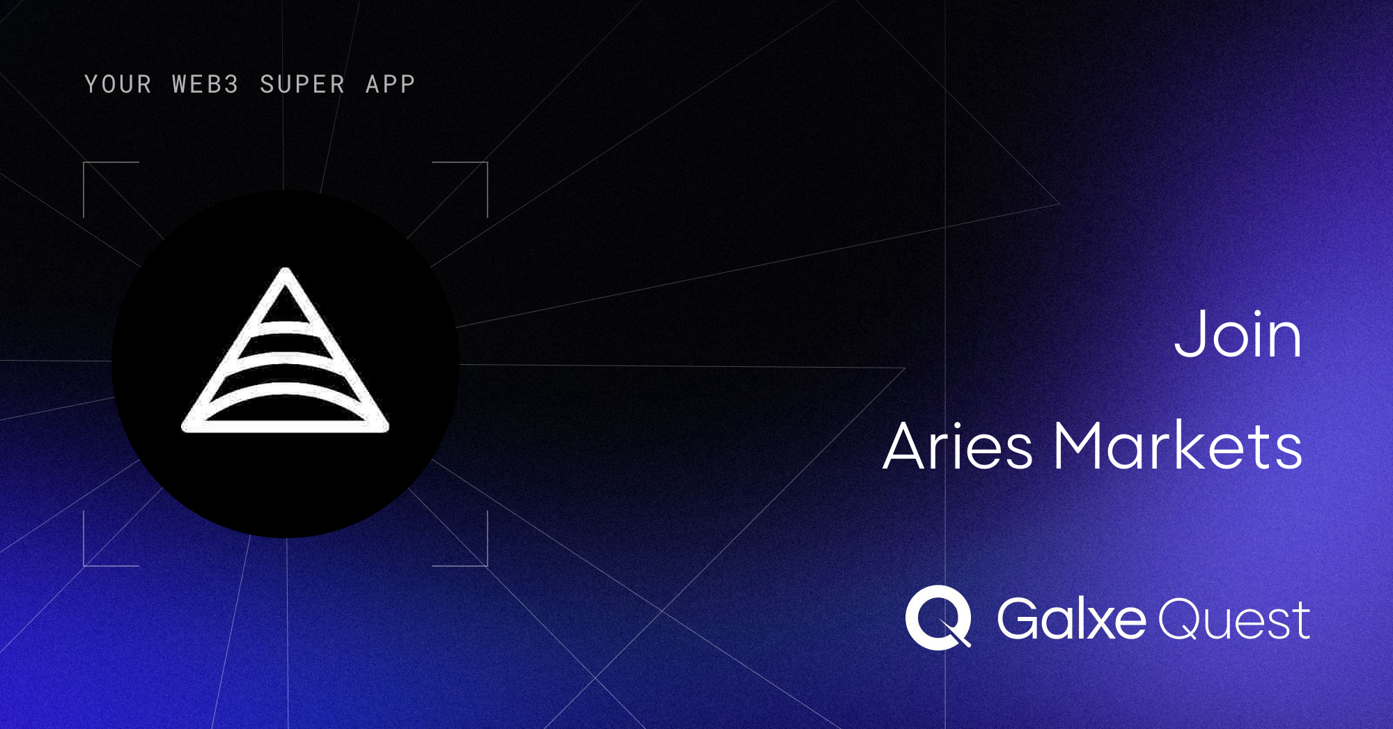 Join Aries Markets on Galxe Quest
