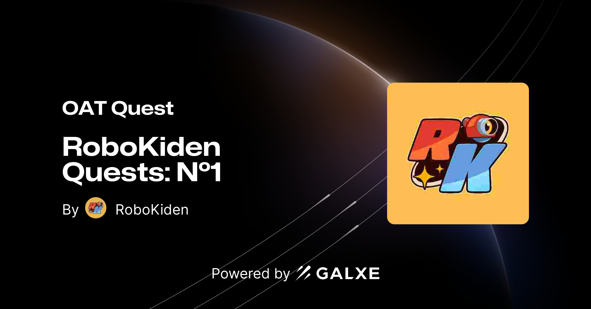 RoboKiden Quests: Nº1 by RoboKiden | Galxe Quest