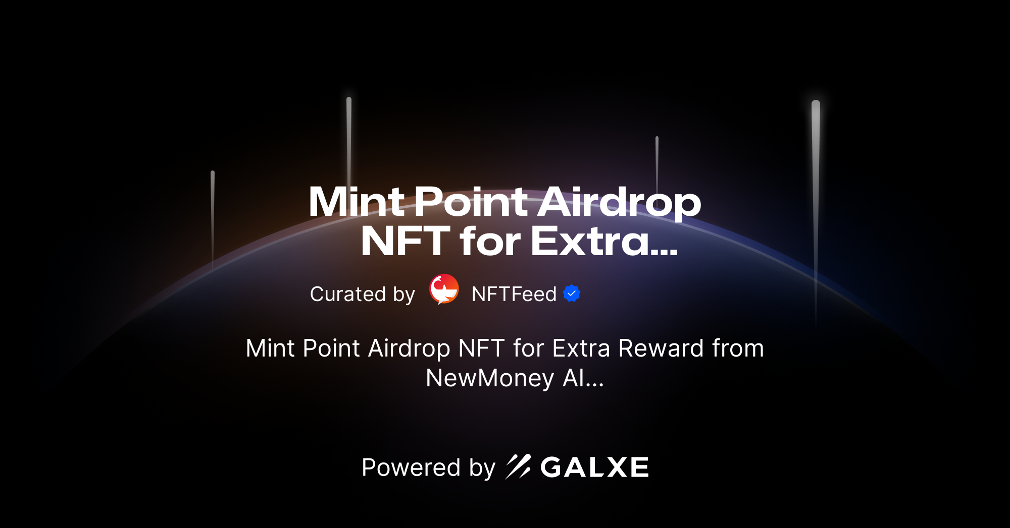 Mint Point Airdrop NFT for Extra Reward from NewMoney AI Credential | Galxe