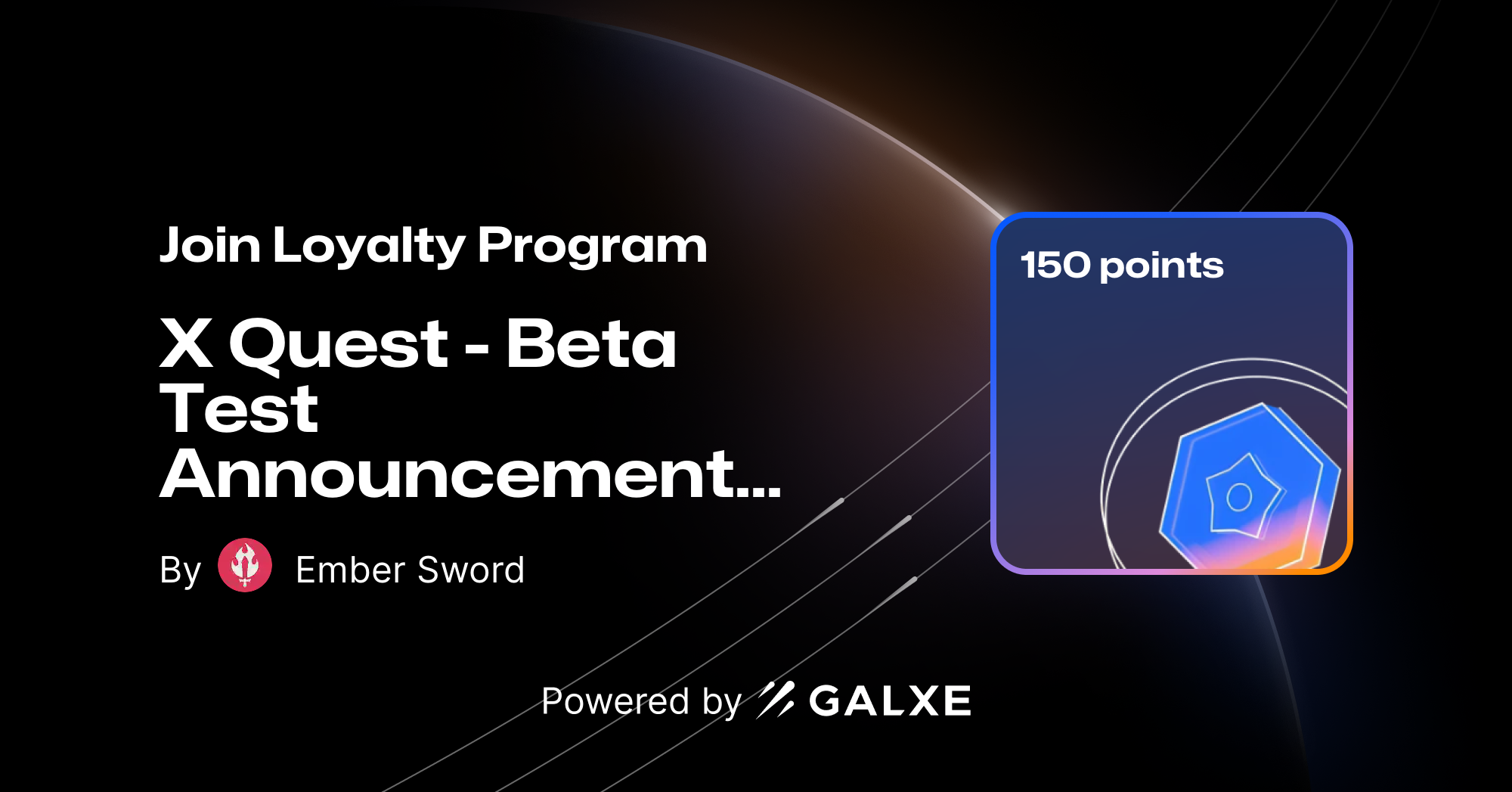X Quest - Beta Test Announcement (Mark's) by Ember Sword | Galxe Quest