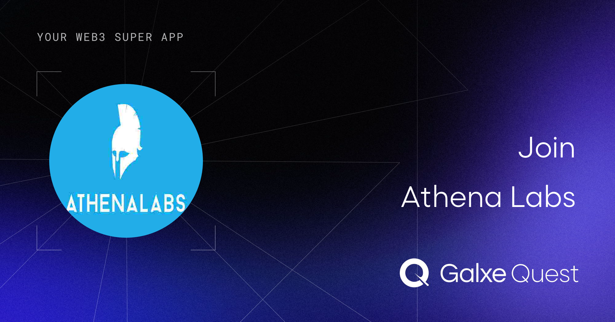 Join Athena Labs on Galxe Quest