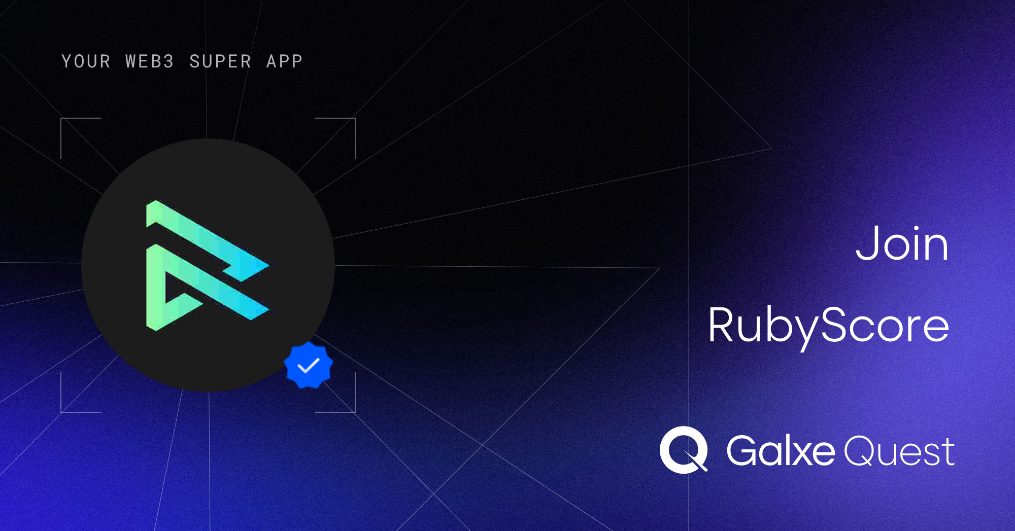 Join RubyScore on Galxe Quest