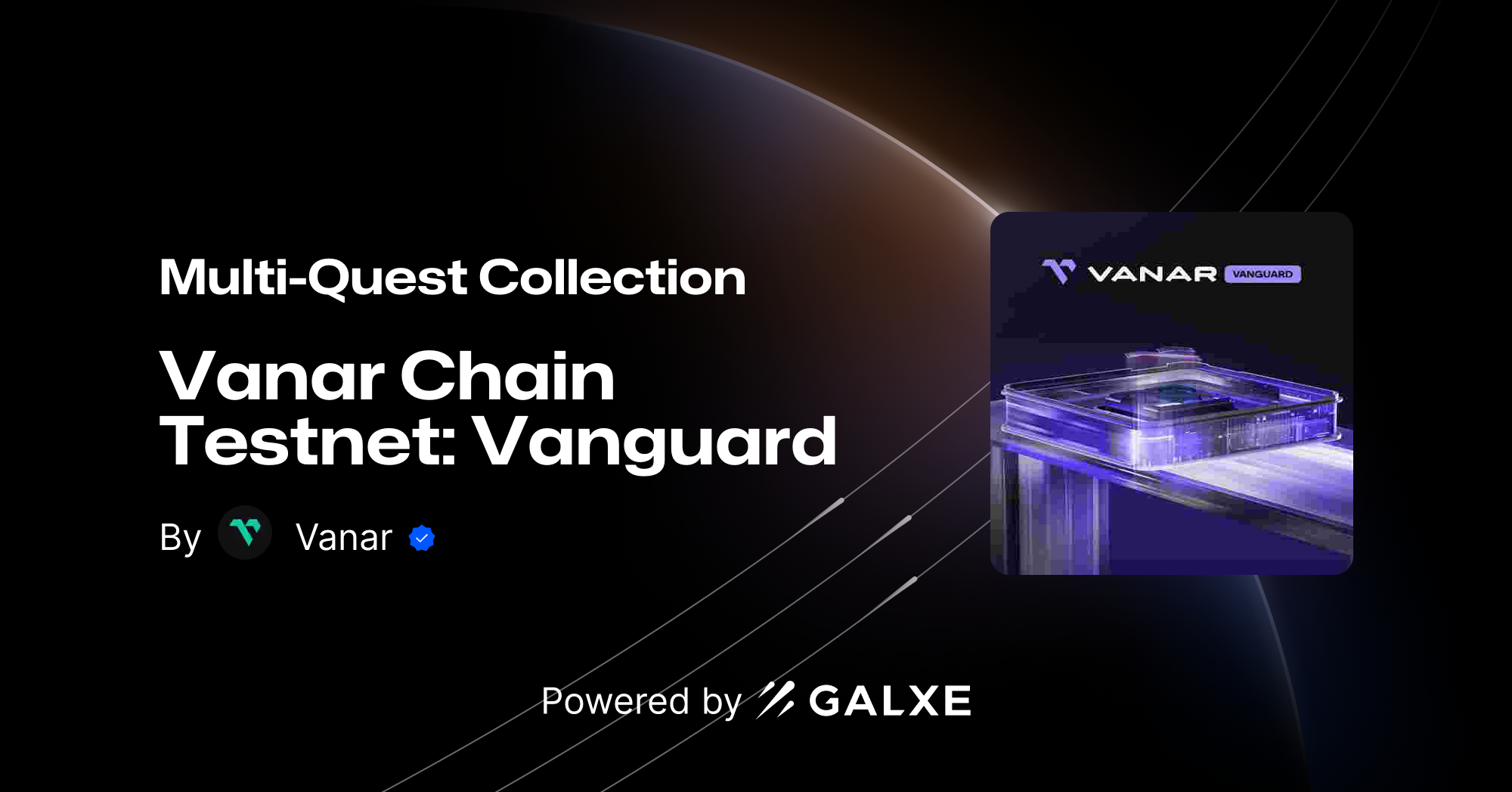 Vanar Chain Testnet: Vanguard by Vanar | Galxe Quest
