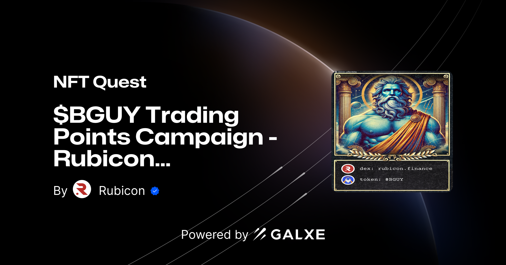 $BGUY Trading Points Campaign - Rubicon Collectibles #1 by Rubicon ...
