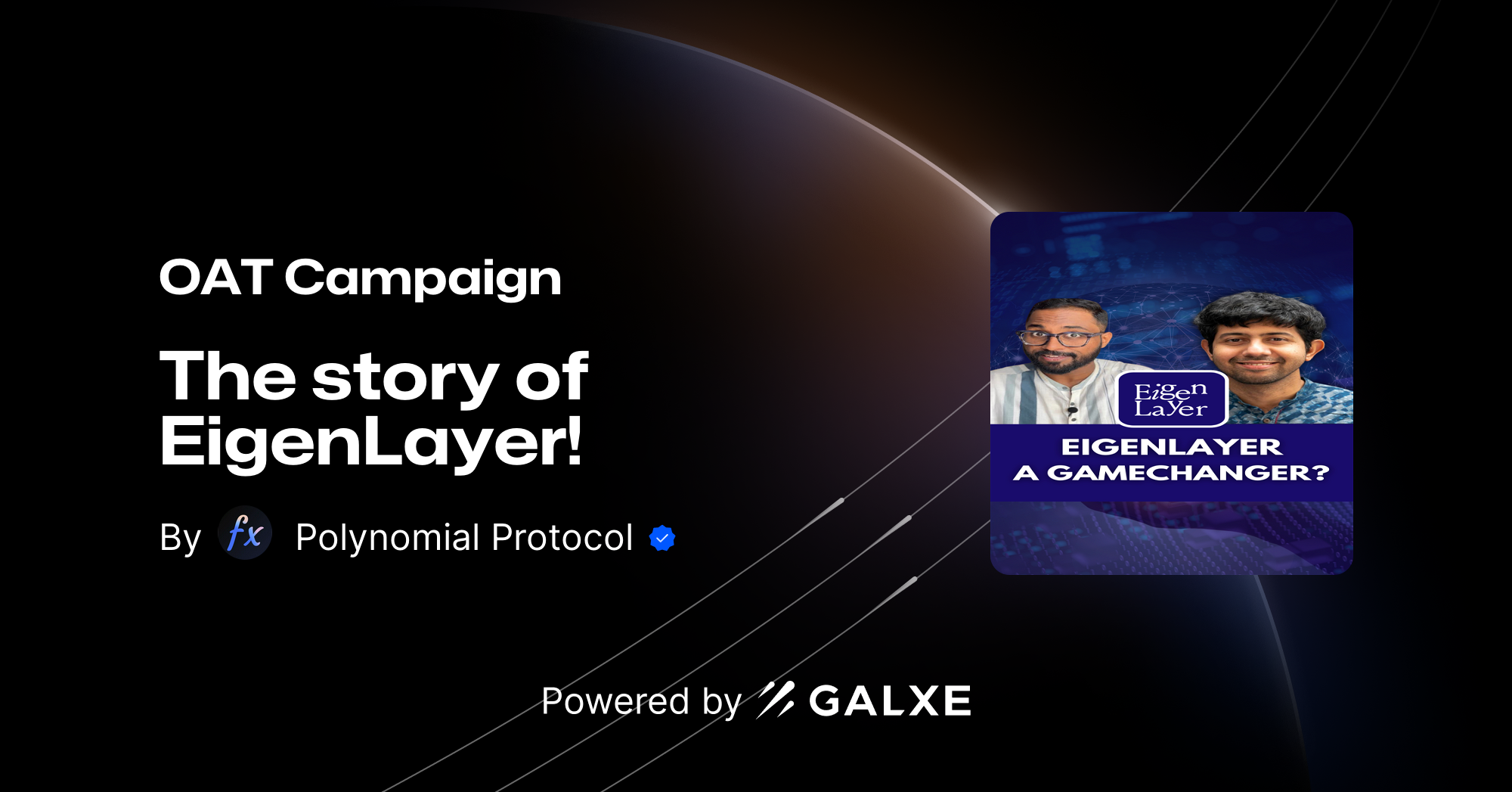 The story of EigenLayer! by Polynomial Protocol | Galxe Quest