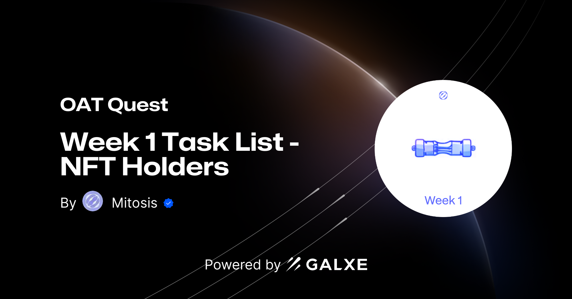 Week 1 Task List - NFT Holders by Mitosis | Galxe Quest