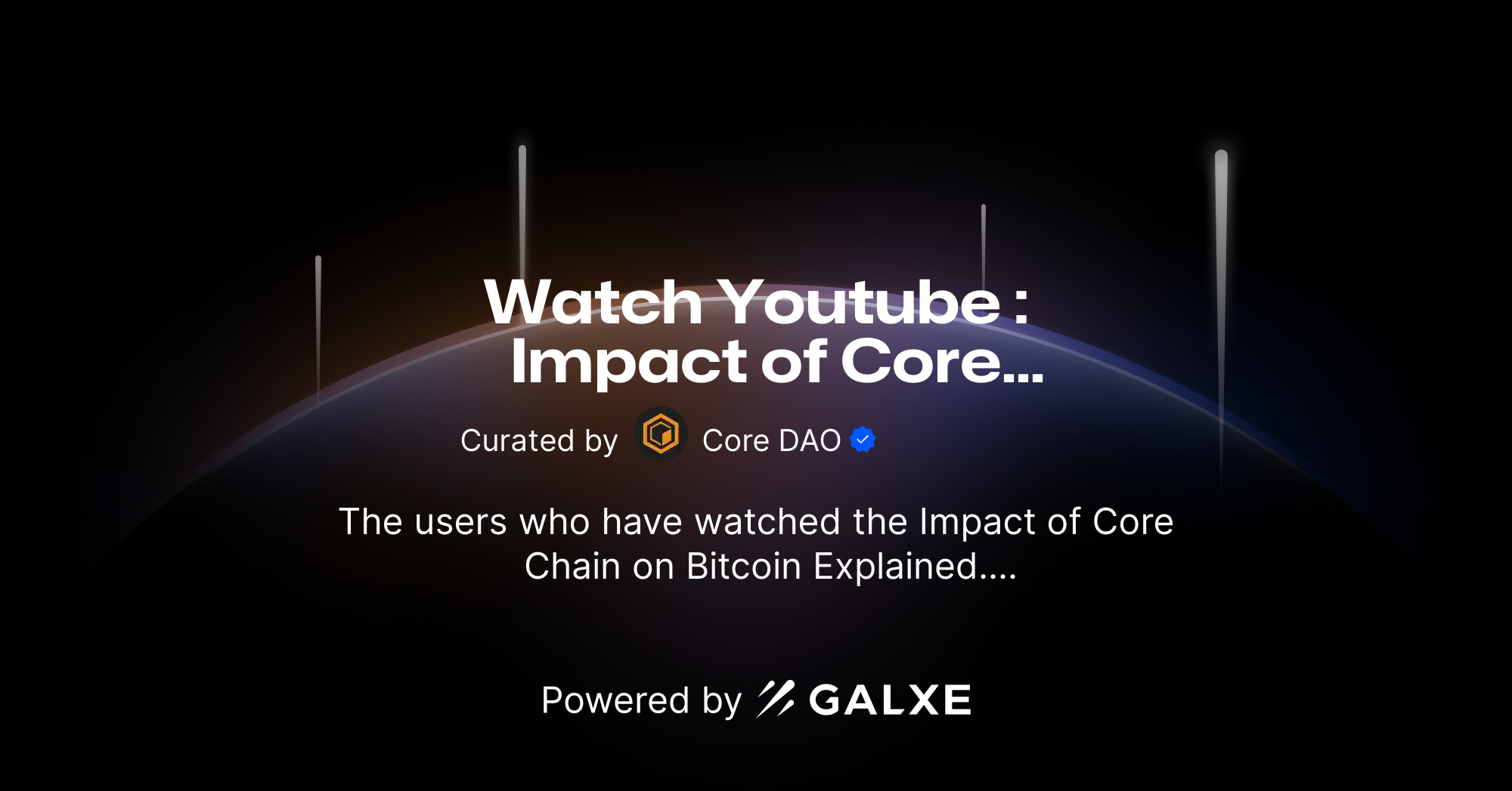 Watch Youtube : Impact of Core Chain on Bitcoin Explained Credential ...