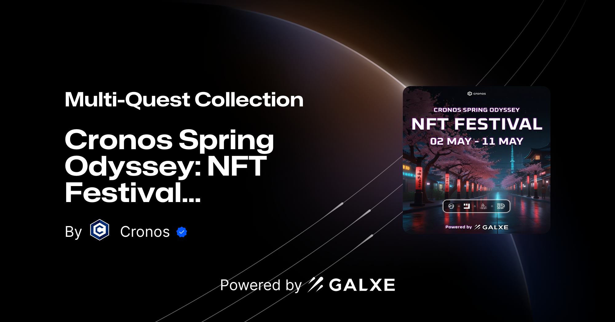 Cronos Spring Odyssey: NFT Festival by Cronos | Galxe Quest
