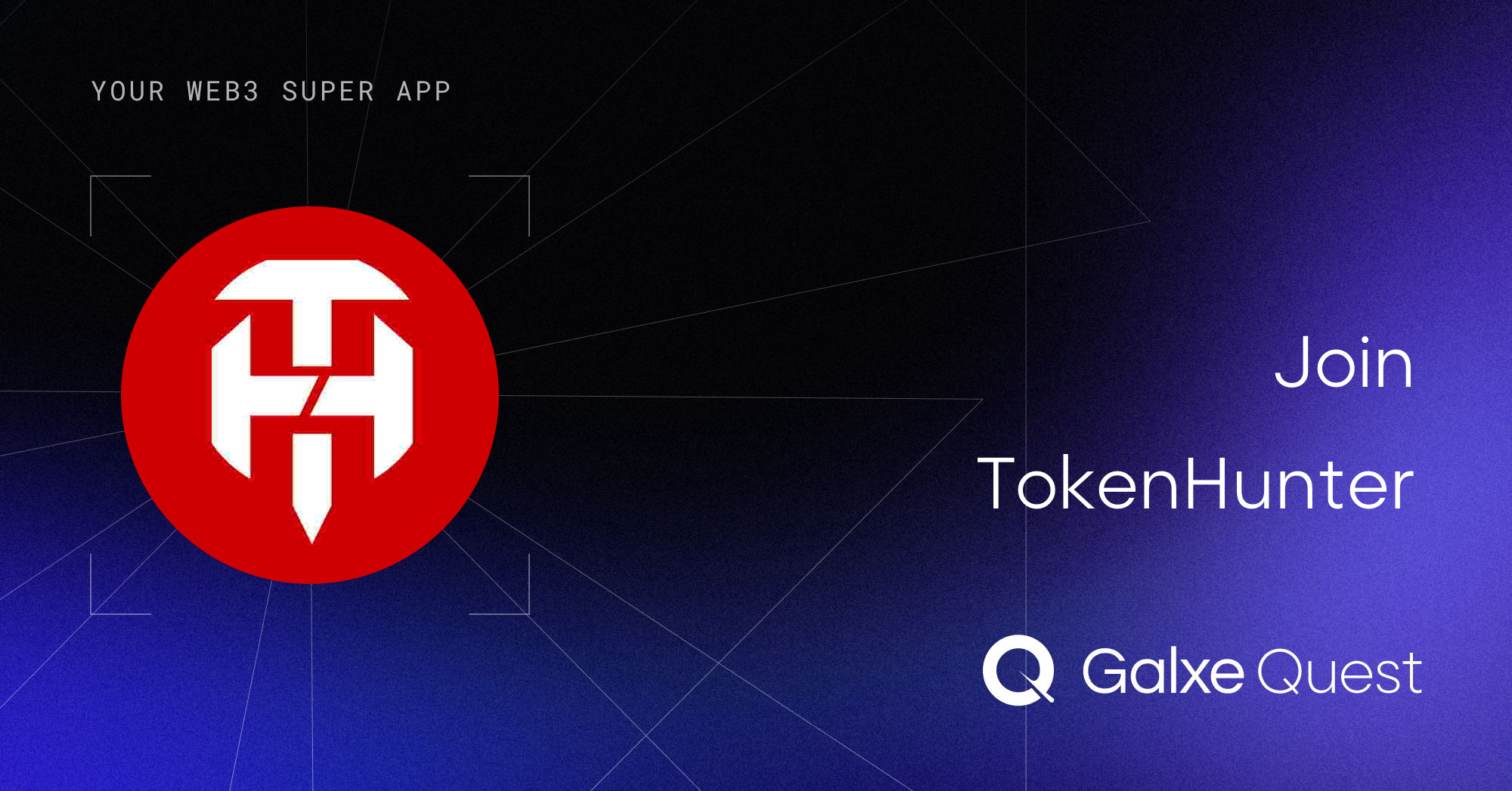 Join TokenHunter on Galxe Quest