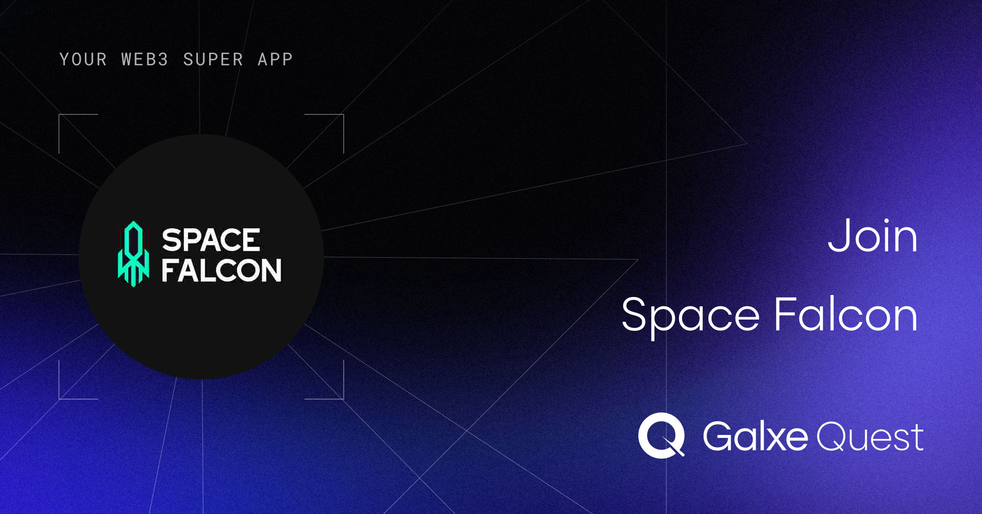 Join Space Falcon on Galxe Quest