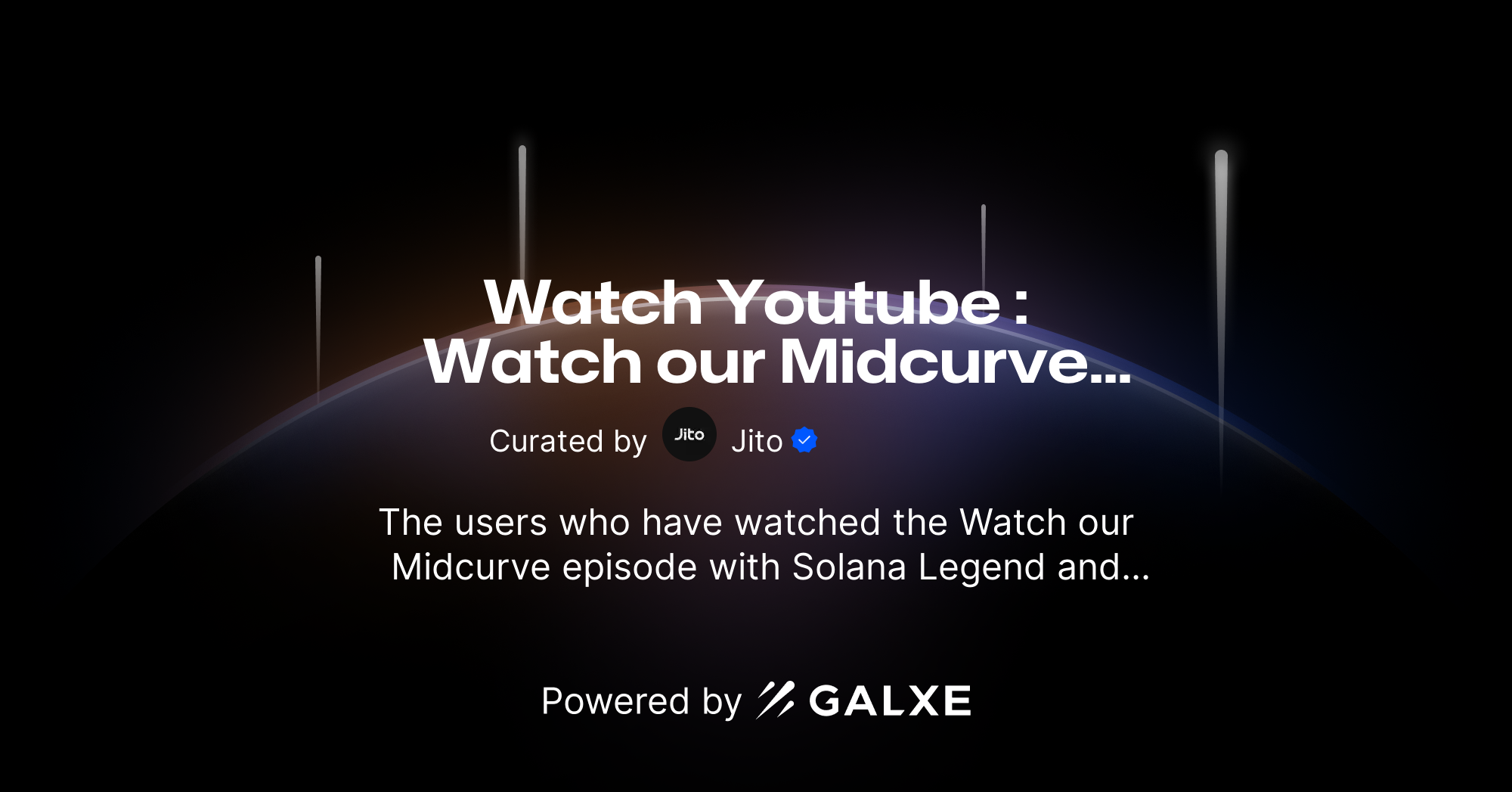 Watch Youtube : Watch our Midcurve episode with Solana Legend and Subscribe to the channel ...