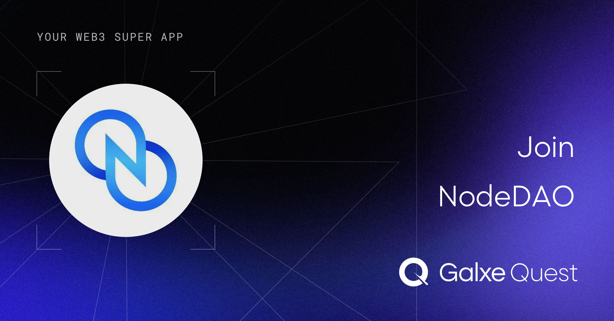 Join NodeDAO on Galxe Quest
