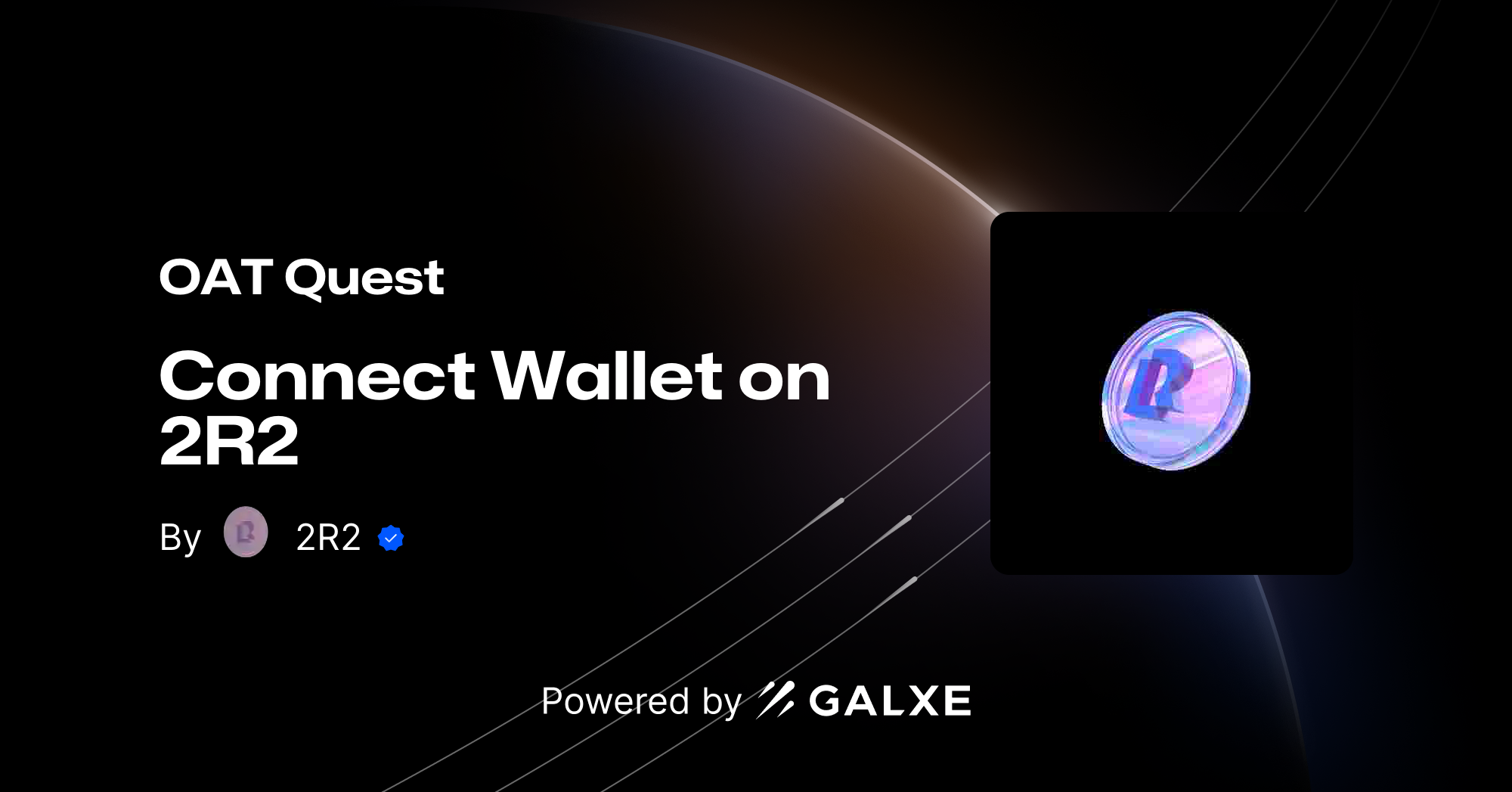 Connect Wallet on 2R2 by 2R2 | Galxe Quest