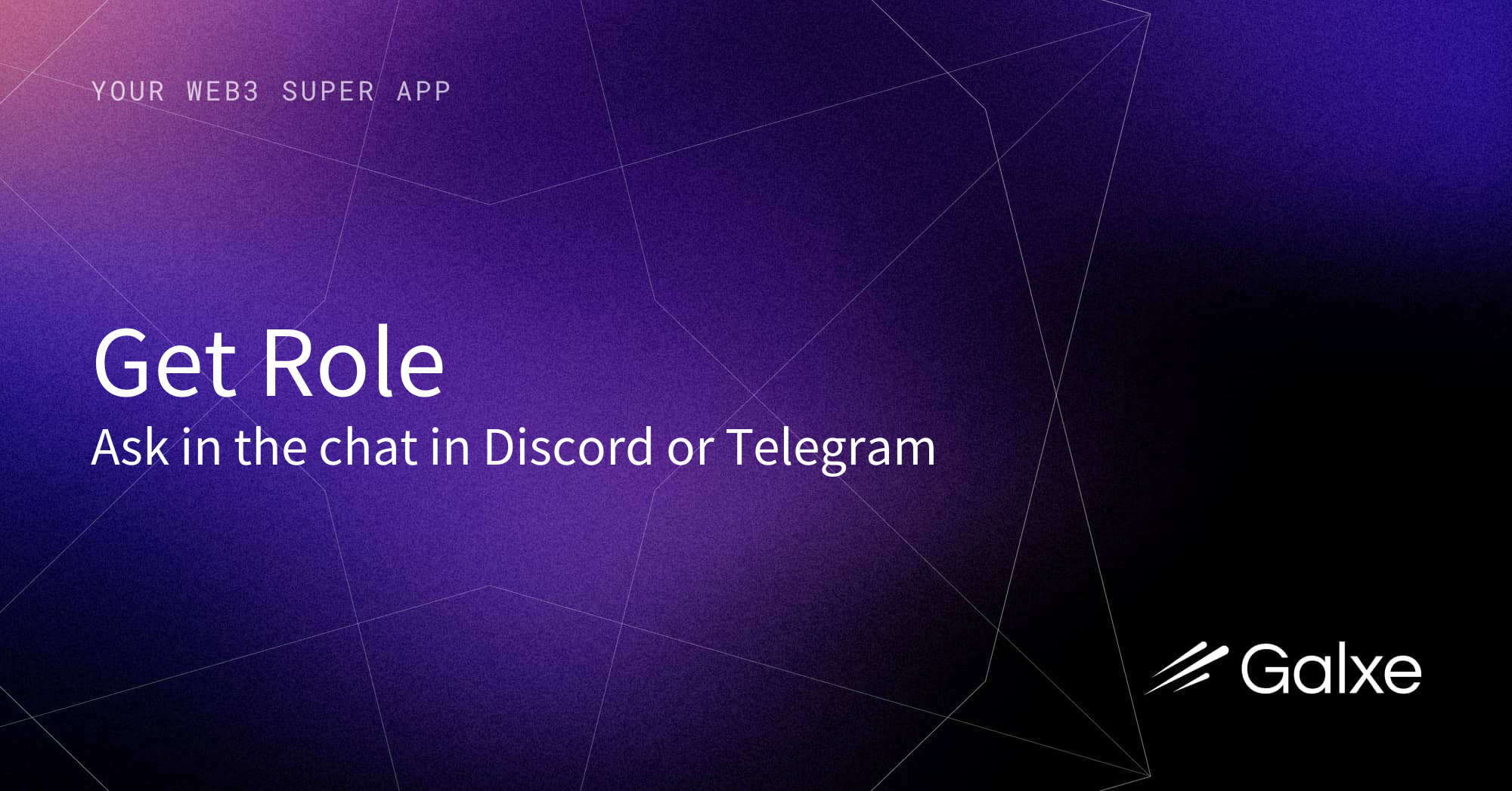 Get Role Credential | Galxe