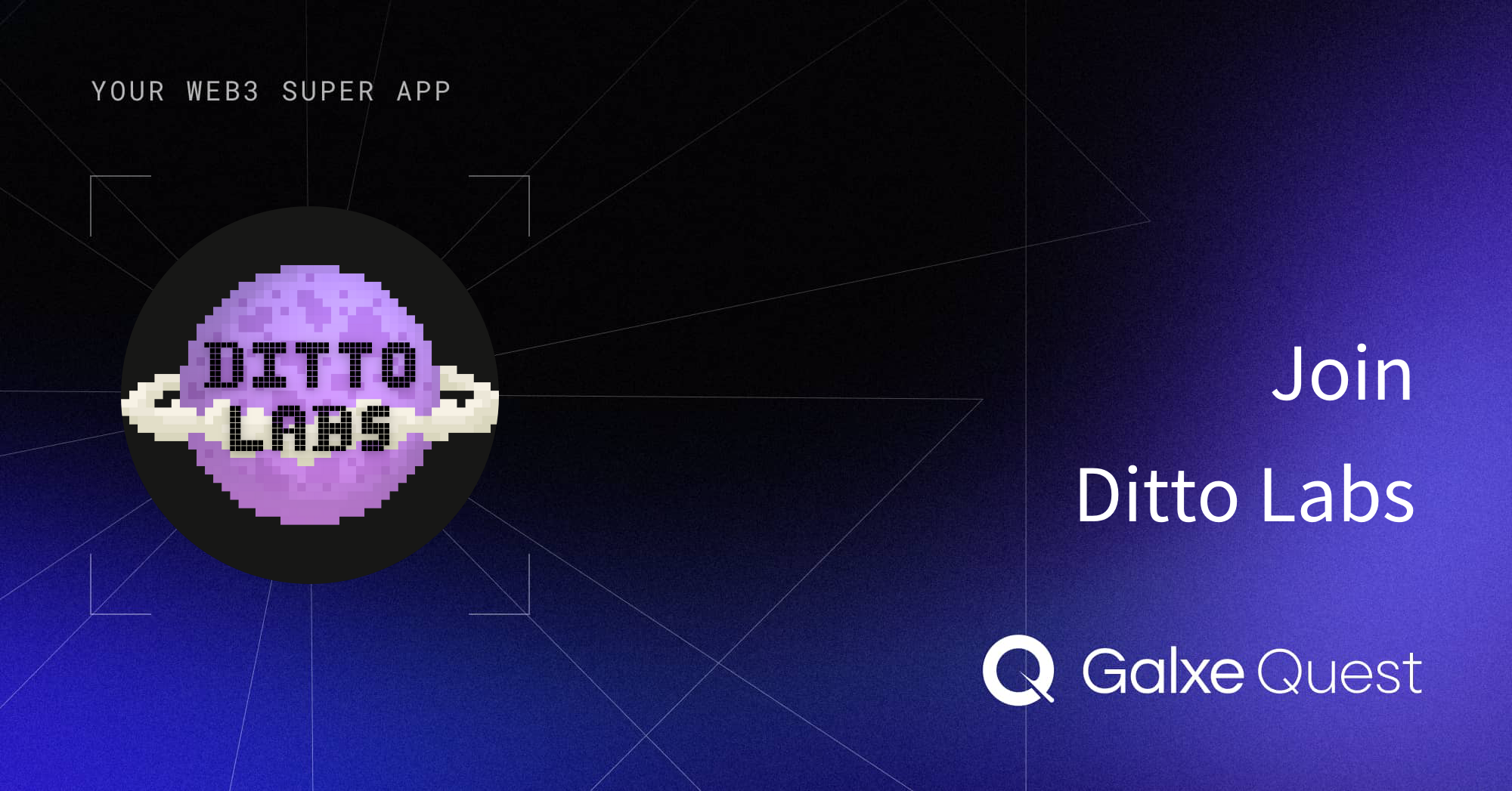 Join Ditto Labs on Galxe Quest
