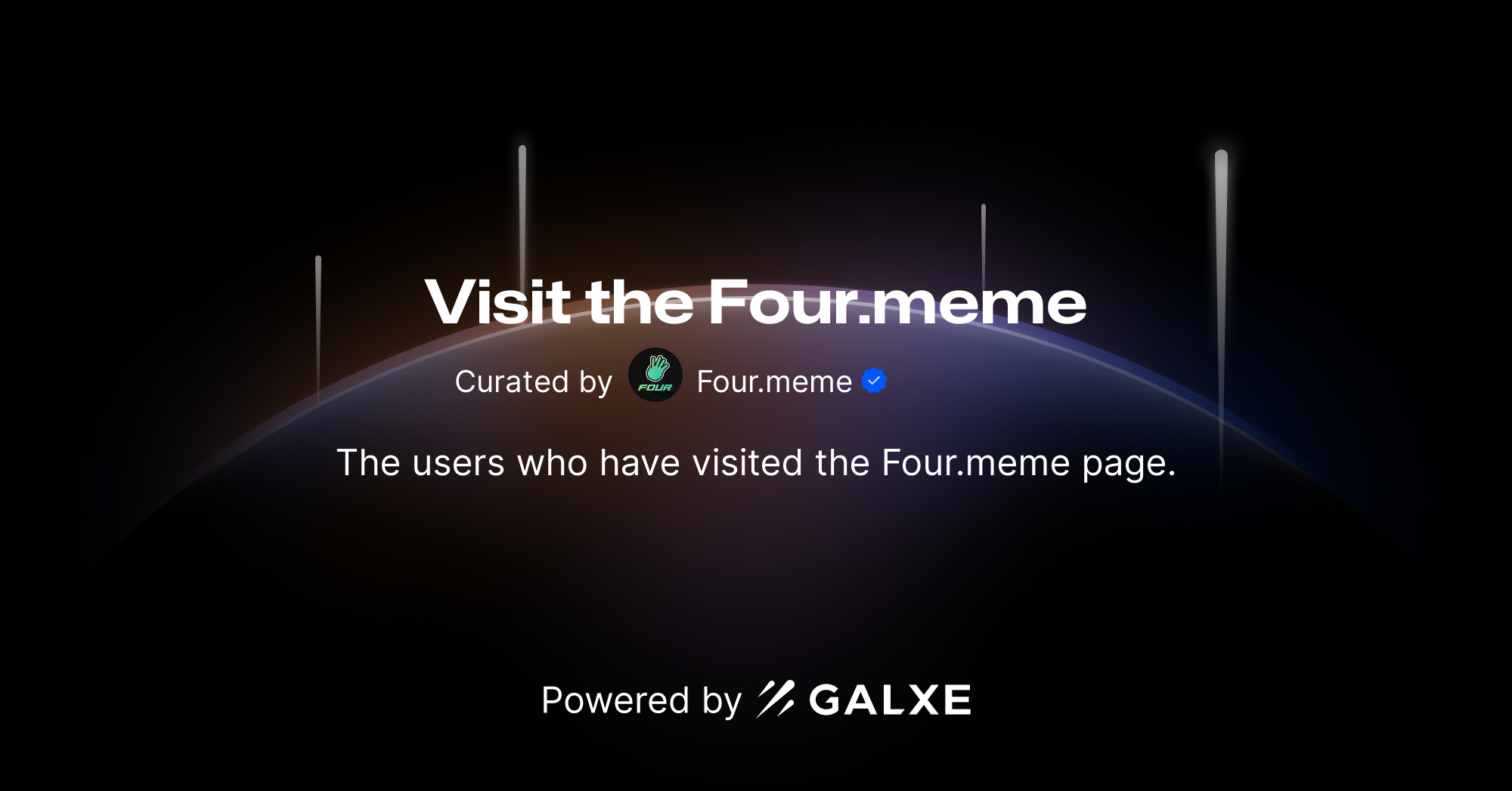 Visit the Four.meme Credential | Galxe