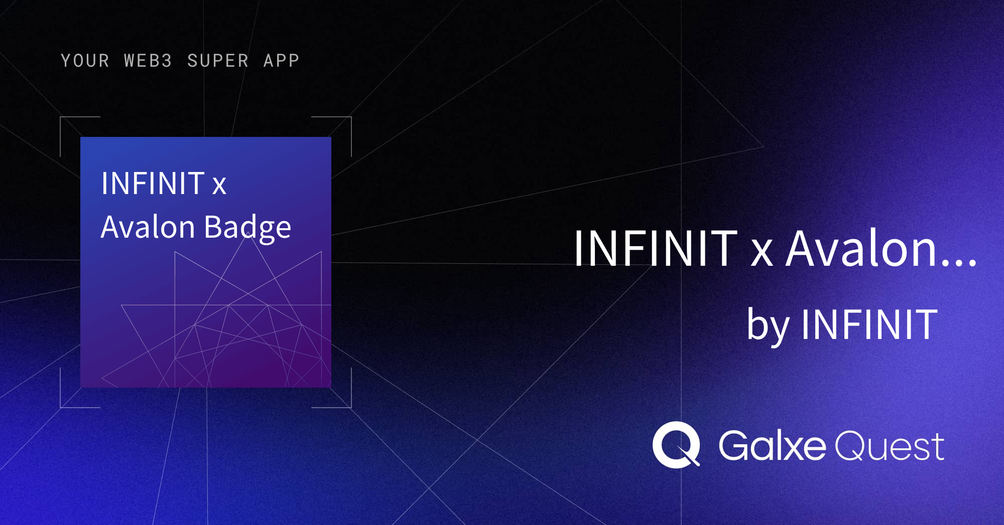 INFINIT x Avalon Enthusiasts by INFINIT | Galxe Quest