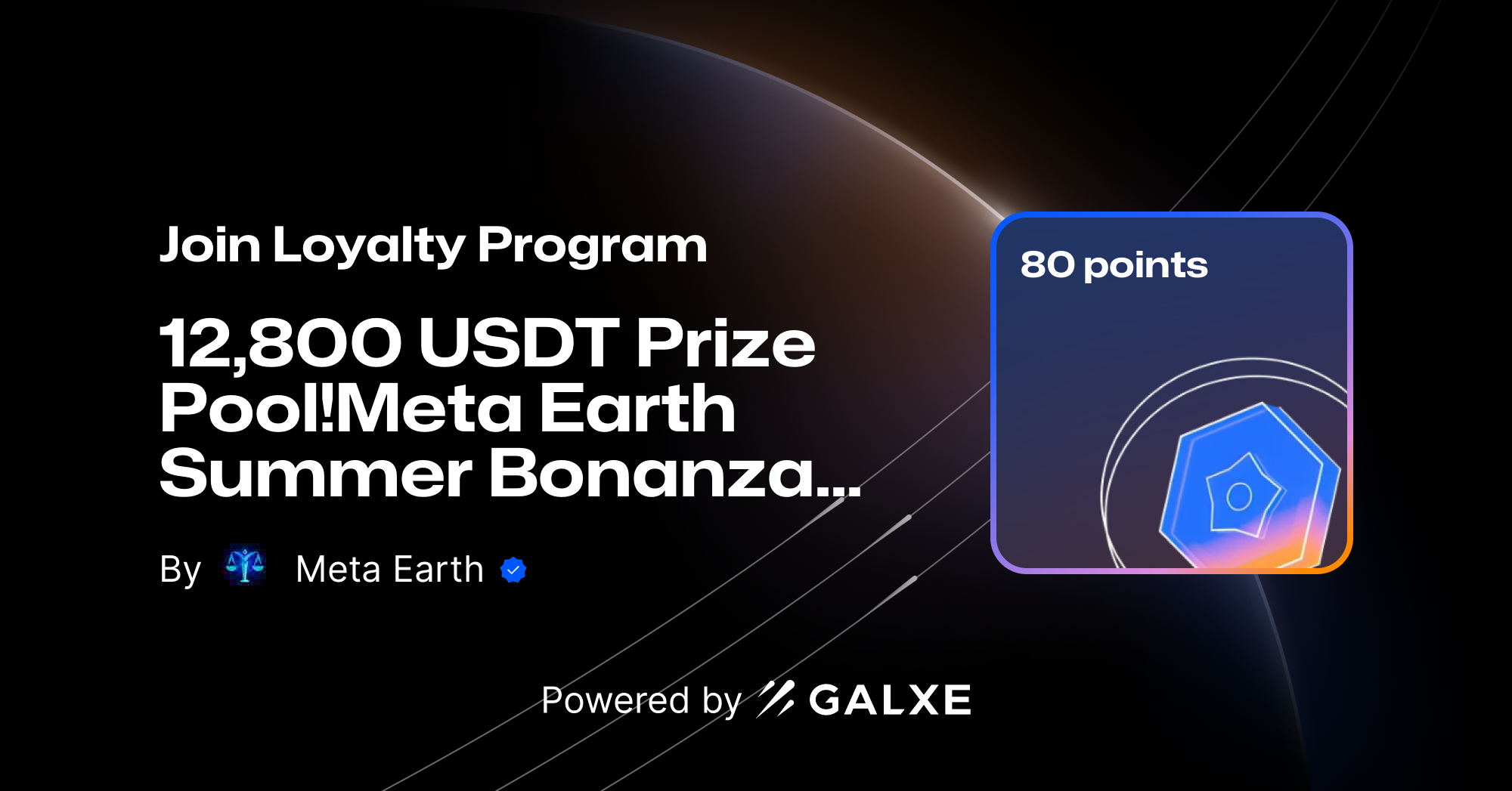12,800 USDT Prize Pool!丨Meta Earth Summer Bonanza #Day1 by Meta Earth ...