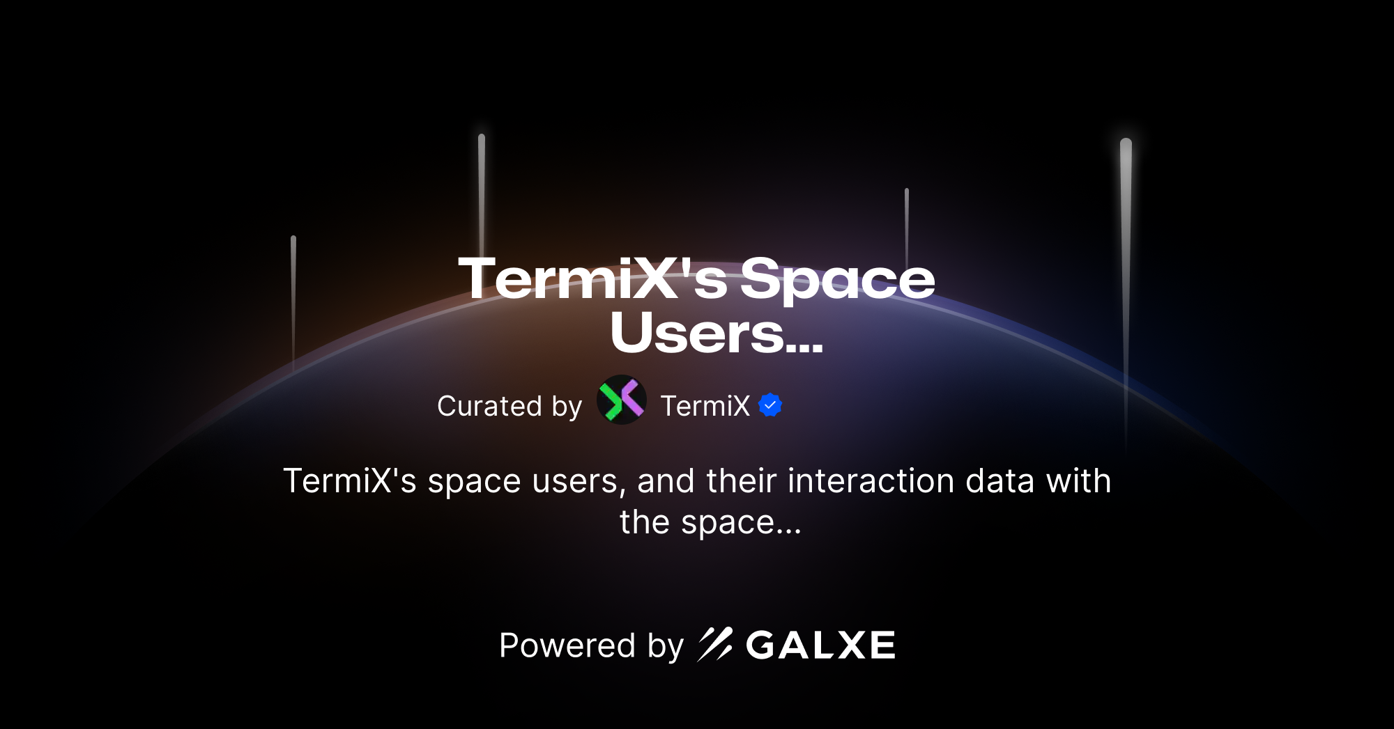 TermiX's Space Users Credential | Galxe