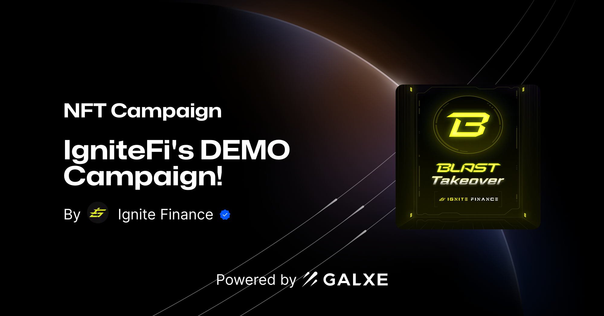 IgniteFi's DEMO Campaign! by Ignite Finance | Galxe Quest