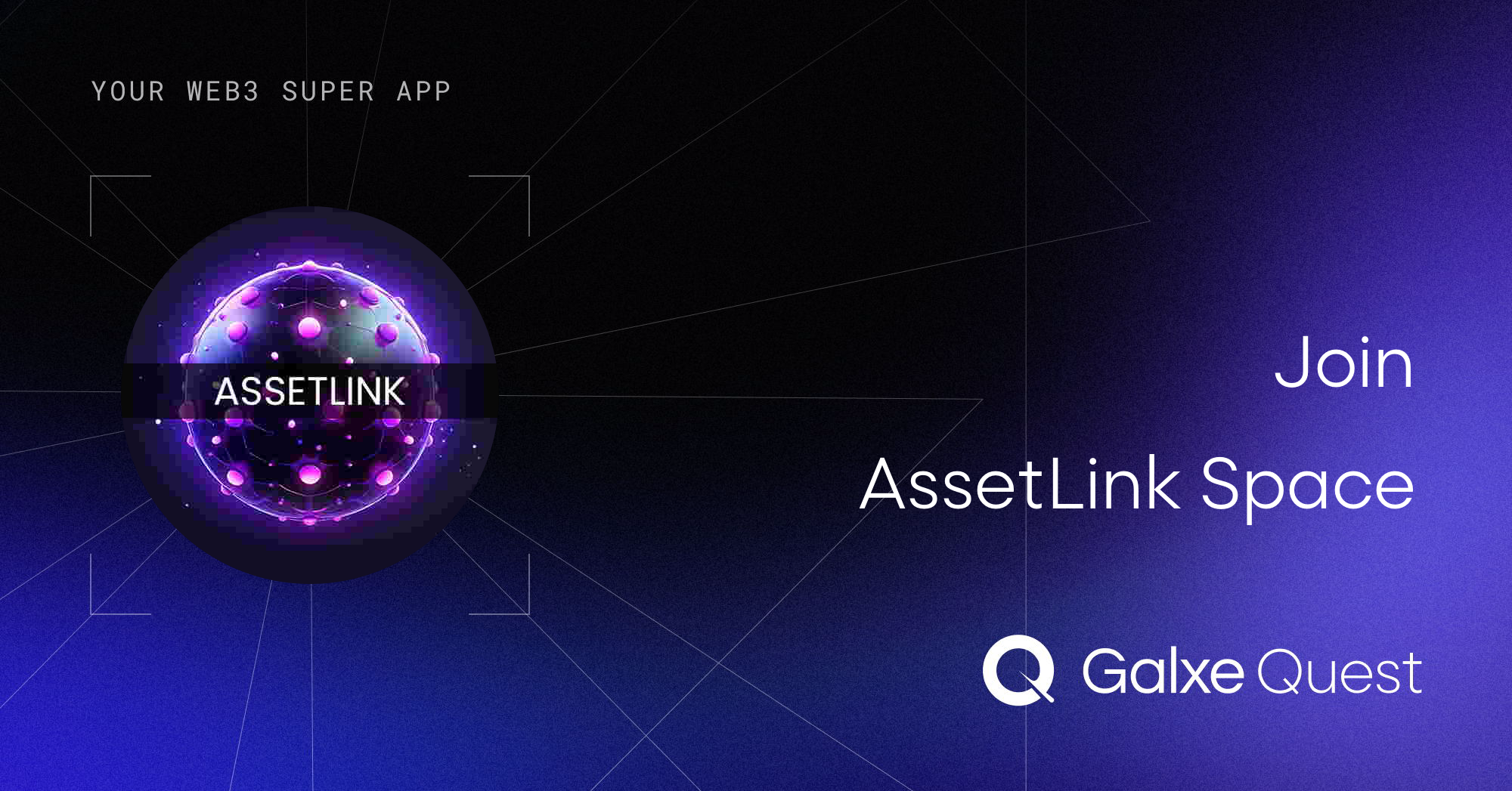 Join AssetLink Space on Galxe Quest