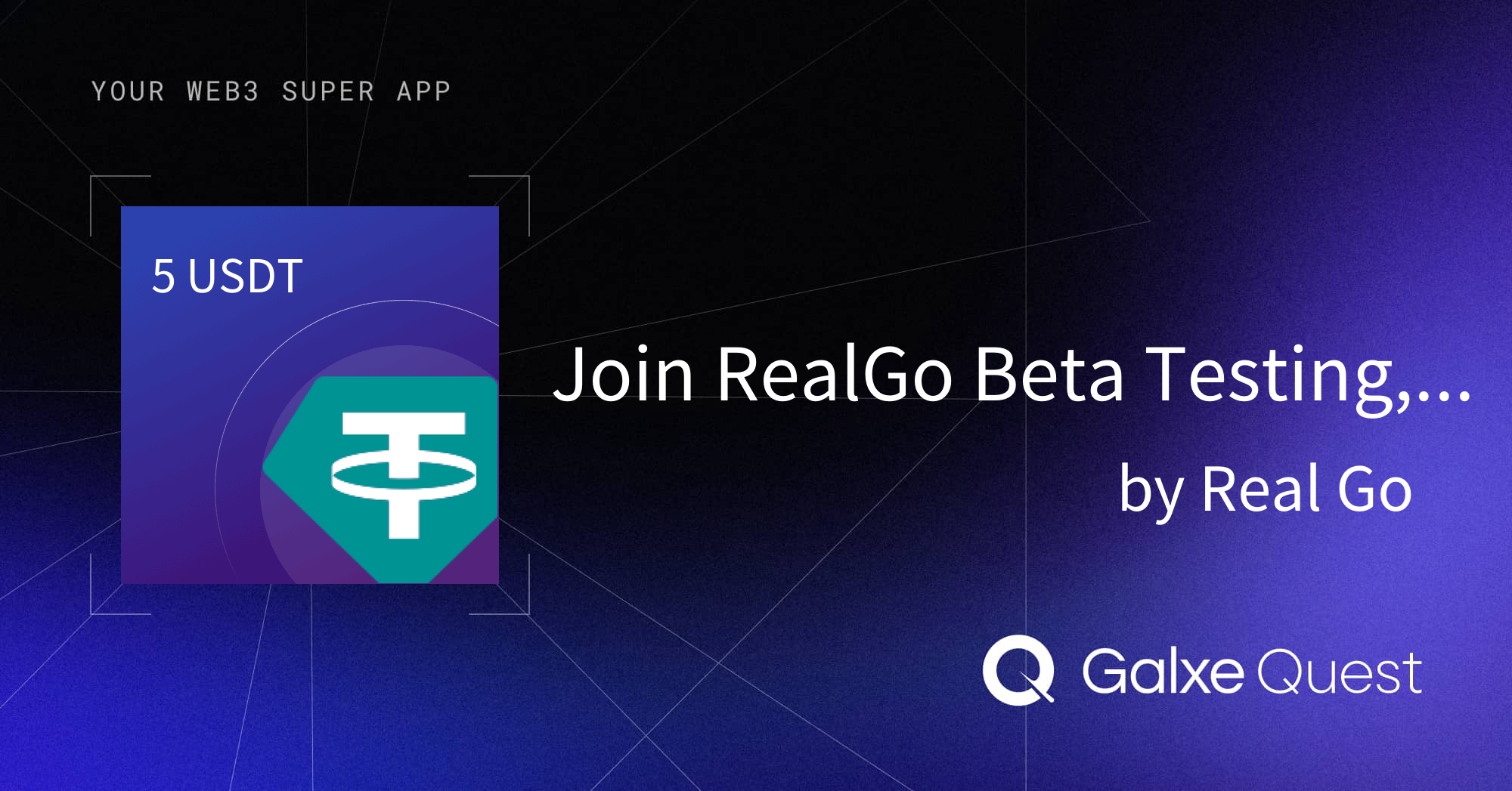 Join RealGo Beta Testing, Win 500 USDC and 2x $Gold & 2x $Gem! by Real ...