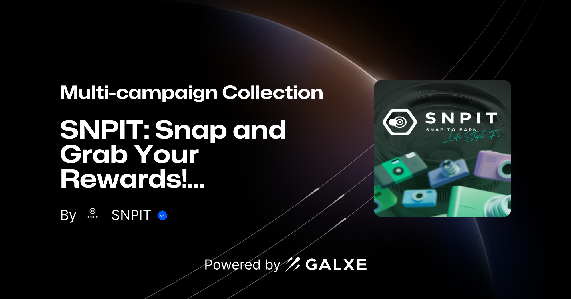SNPIT: Snap and Grab Your Rewards! by SNPIT | Galxe Quest