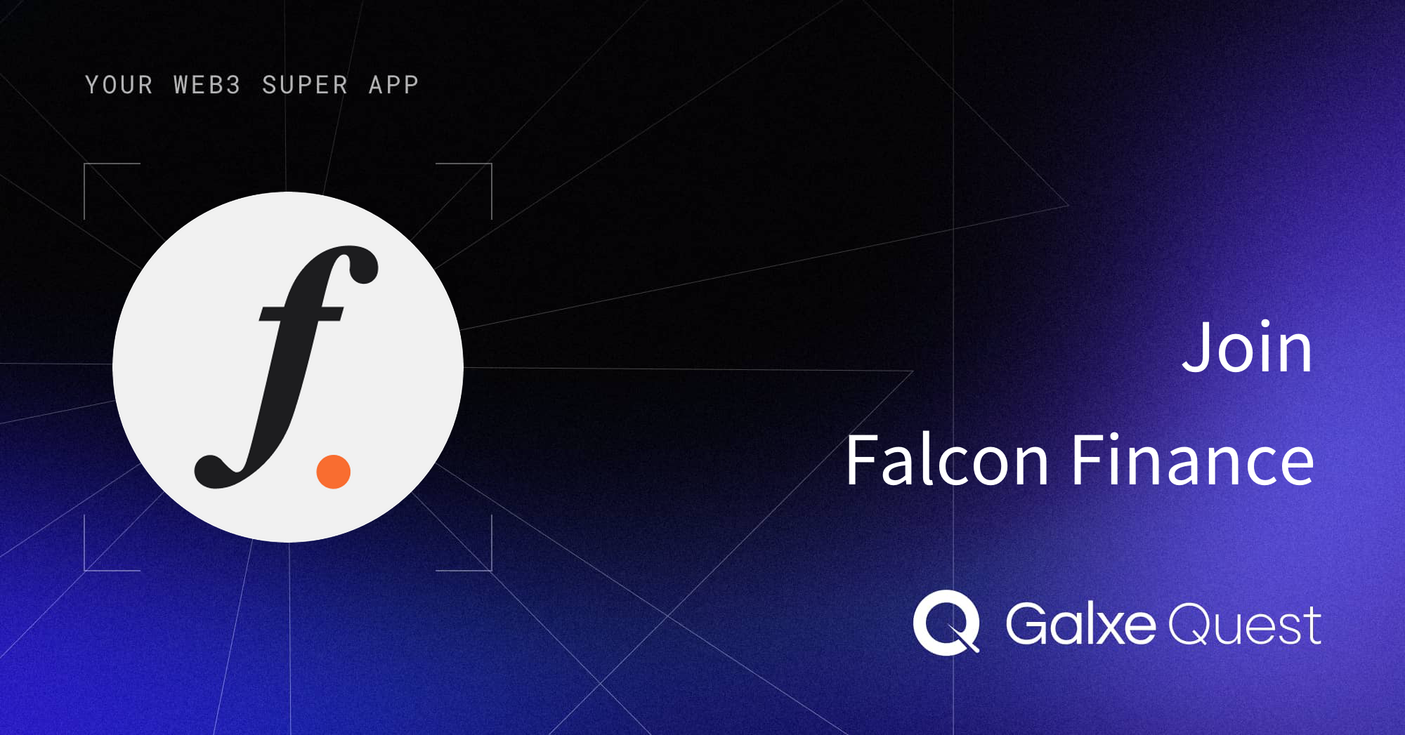 Join Falcon Finance on Galxe Quest