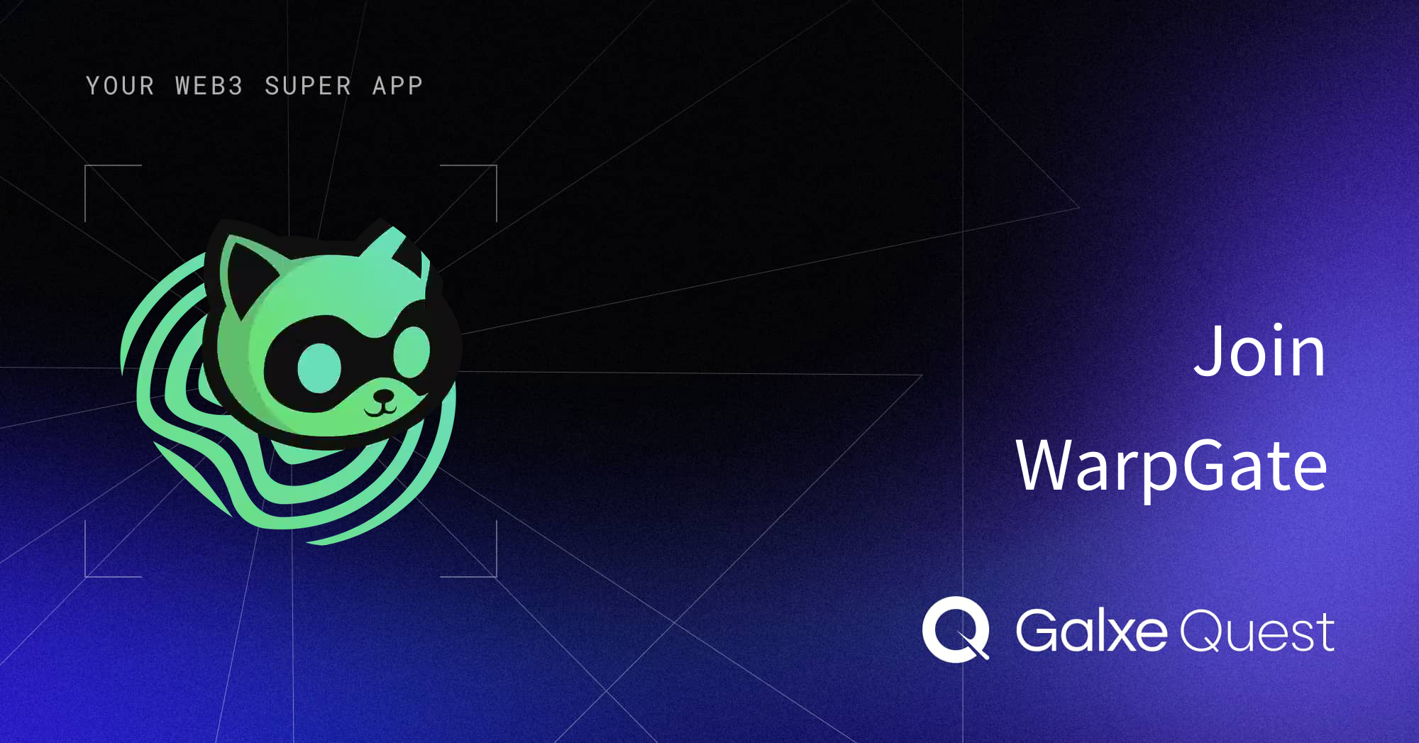 Join WarpGate on Galxe Quest