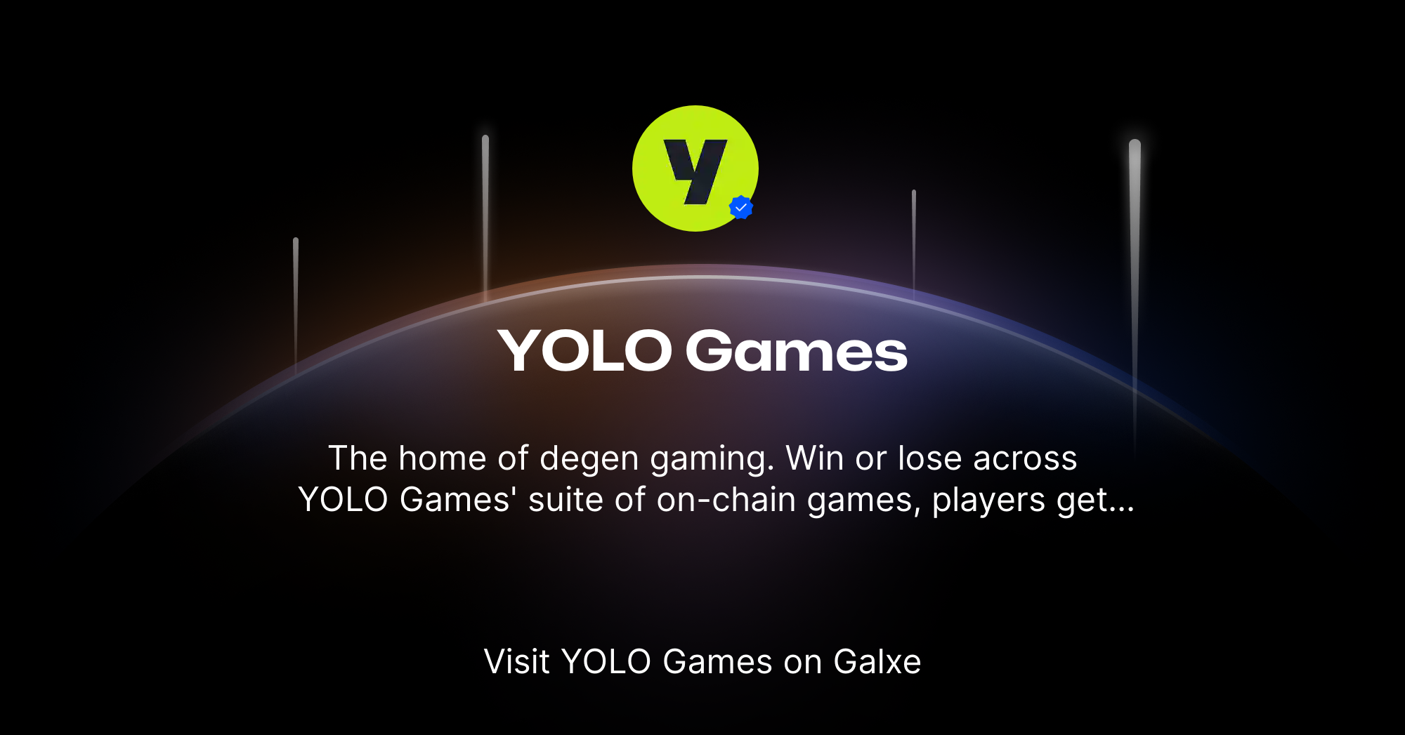 Join YOLO Games on Galxe