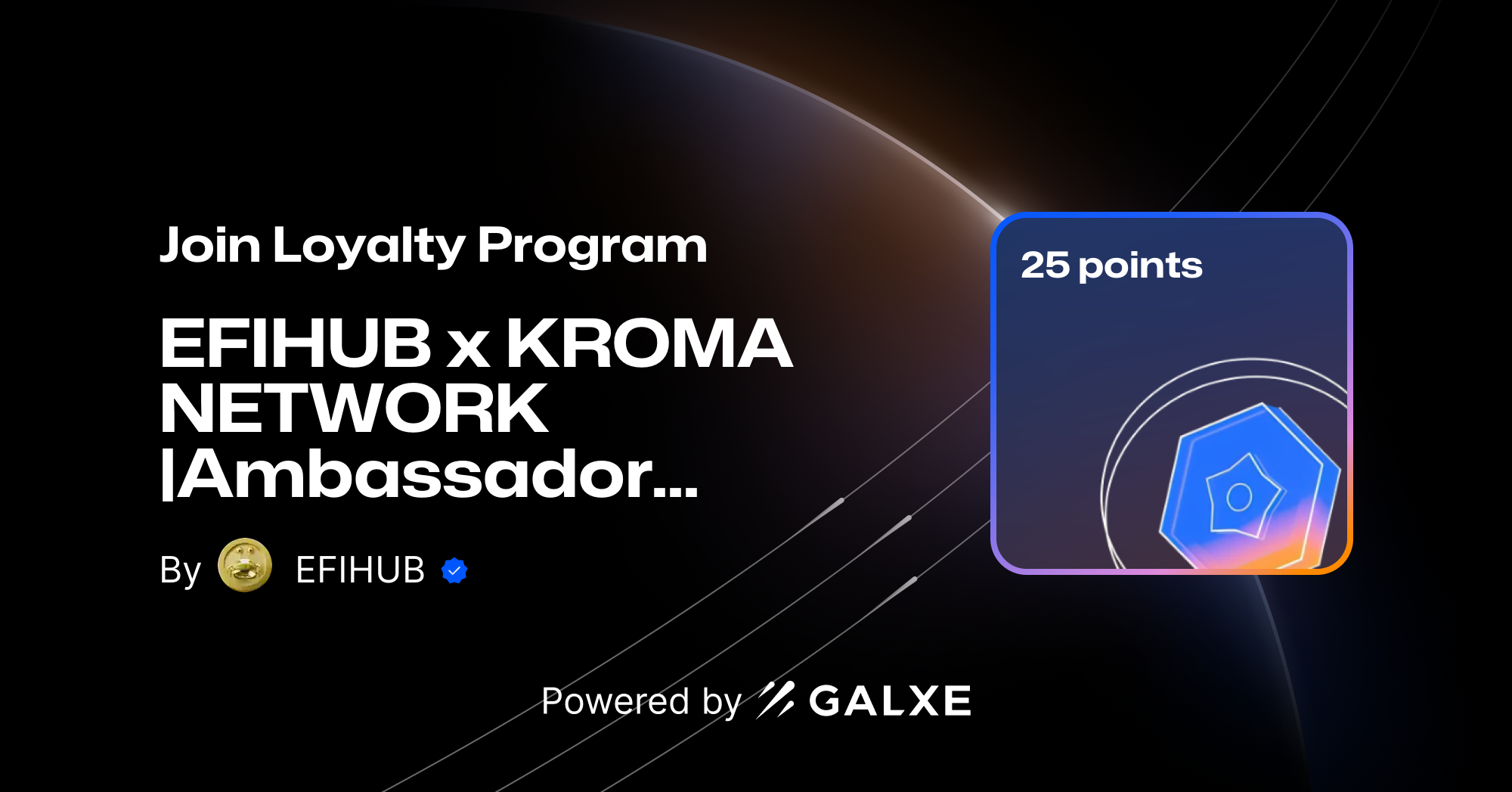 EFIHUB x KROMA NETWORK |Ambassador Program - Free Daily Chest Claiming ...