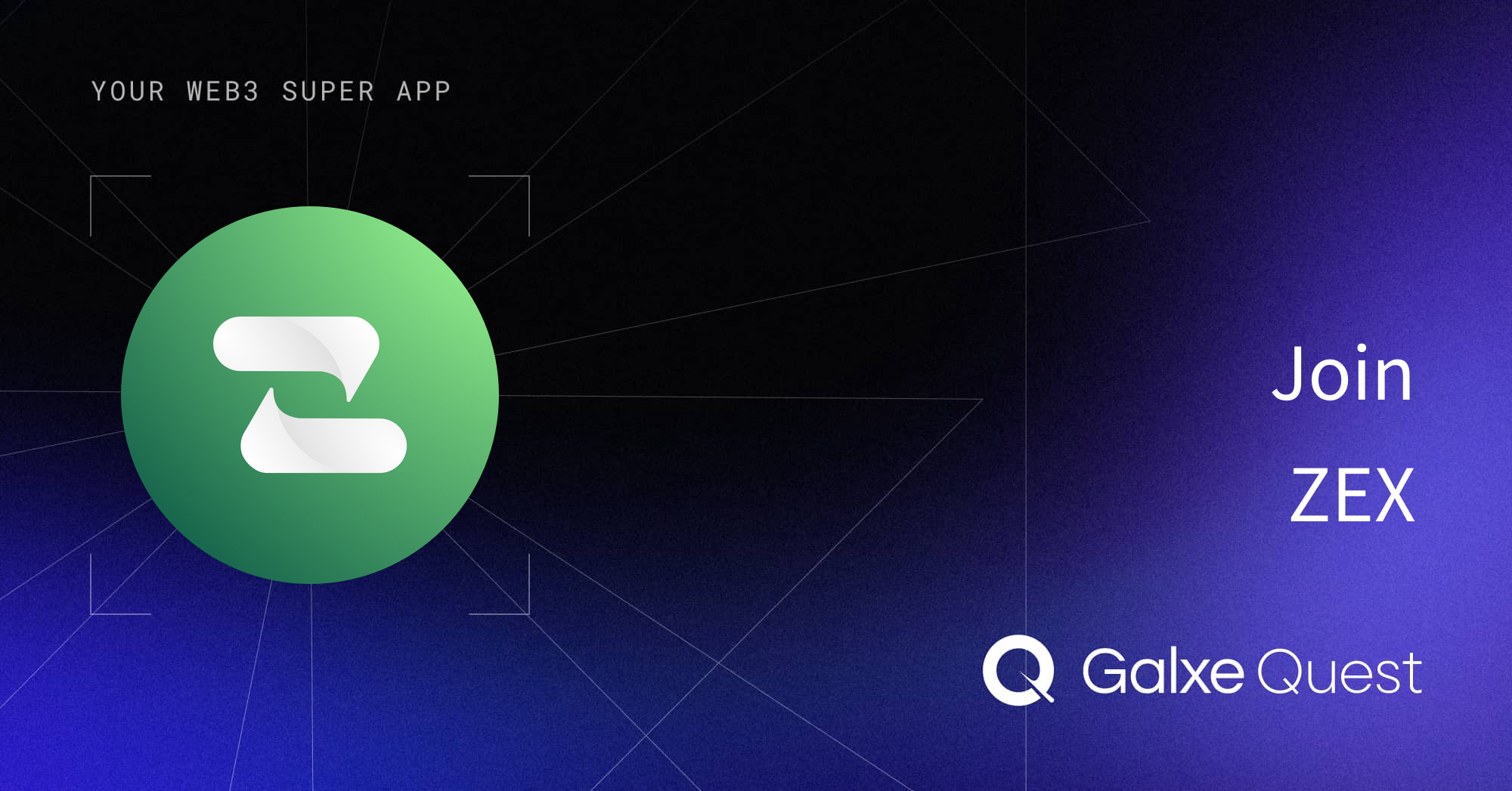 Join ZEX on Galxe Quest