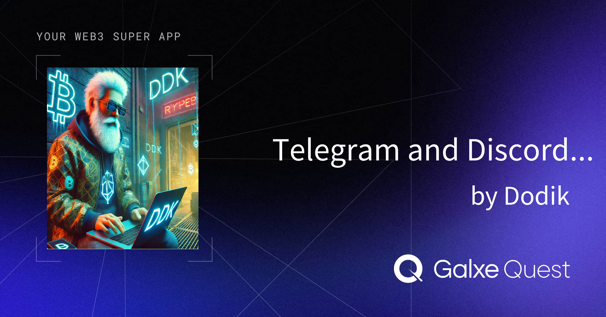 Telegram and Discord Take Profit Live Now! by Dodik | Galxe Quest