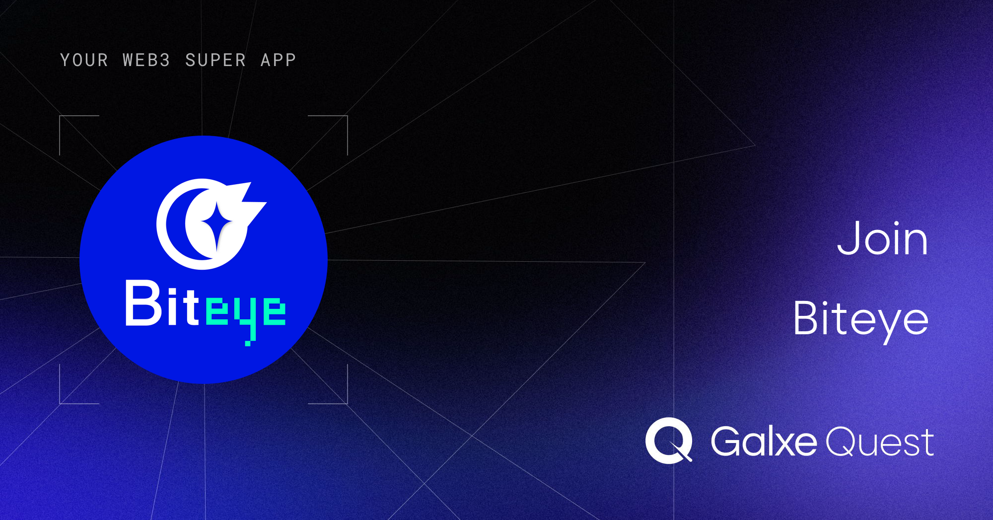 Join Biteye on Galxe Quest