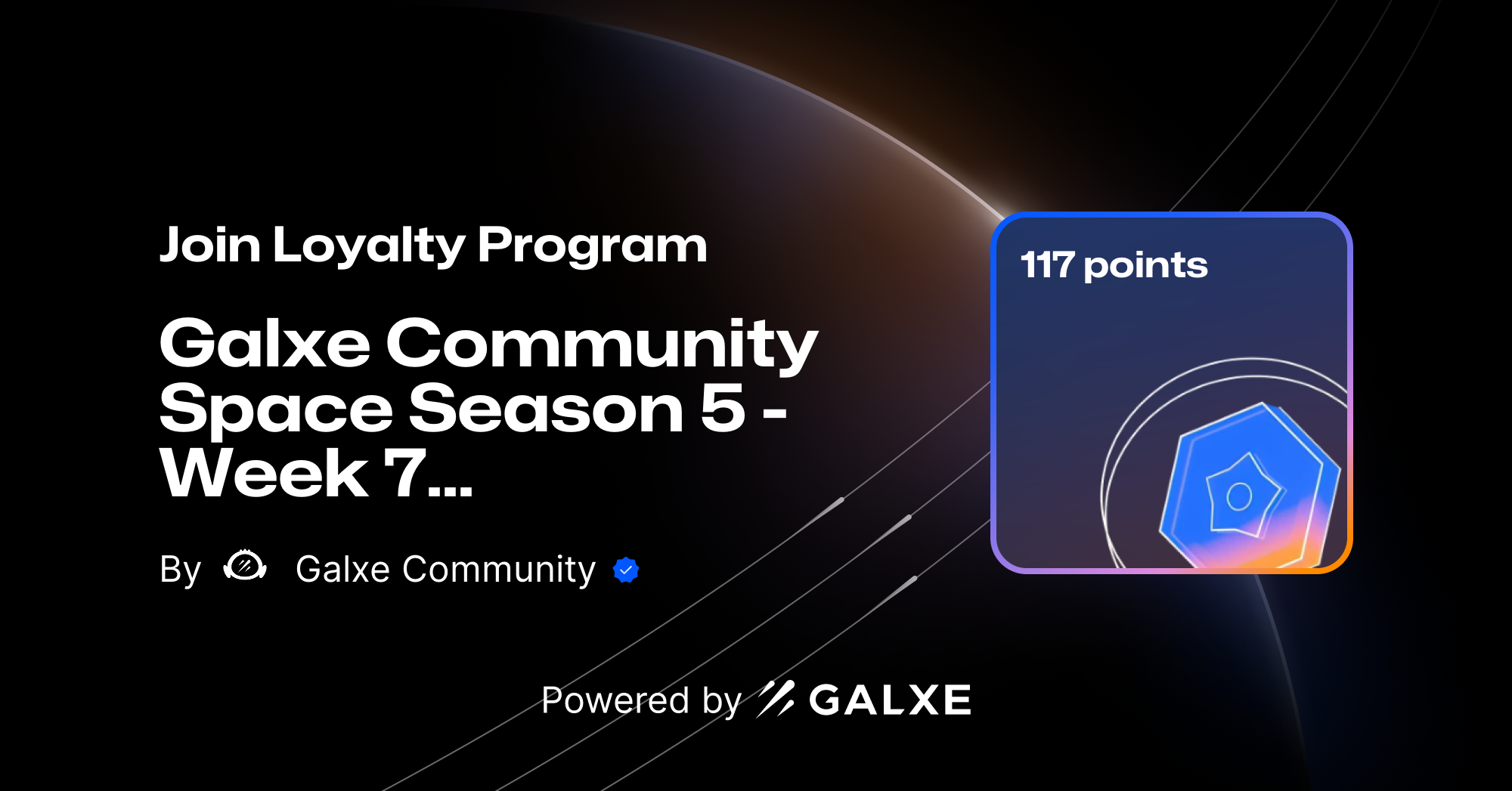 Galxe Community Space Season 5 - Week 7 by Galxe Community | Galxe Quest