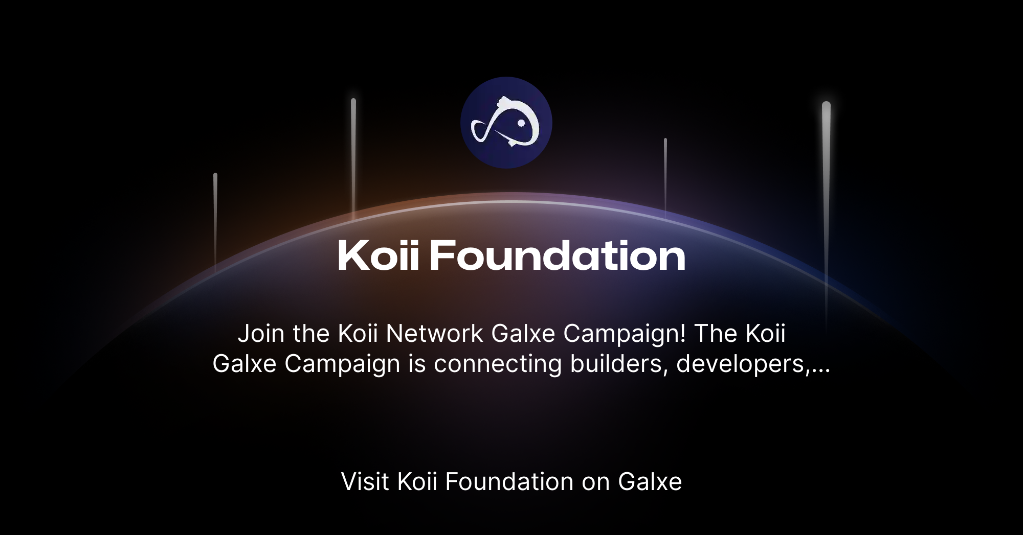 Join Koii Foundation on Galxe