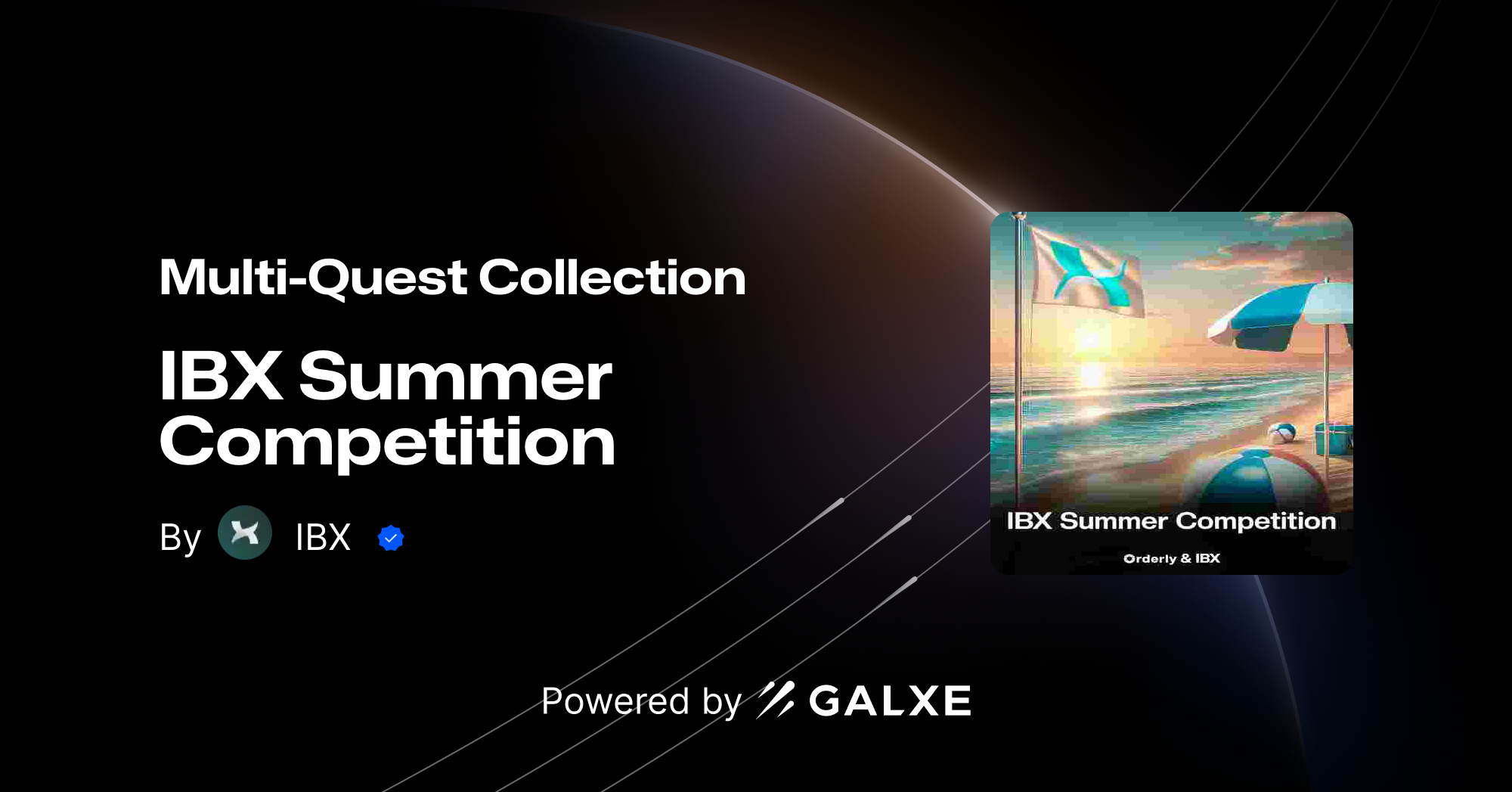 IBX Summer Competition by IBX | Galxe Quest