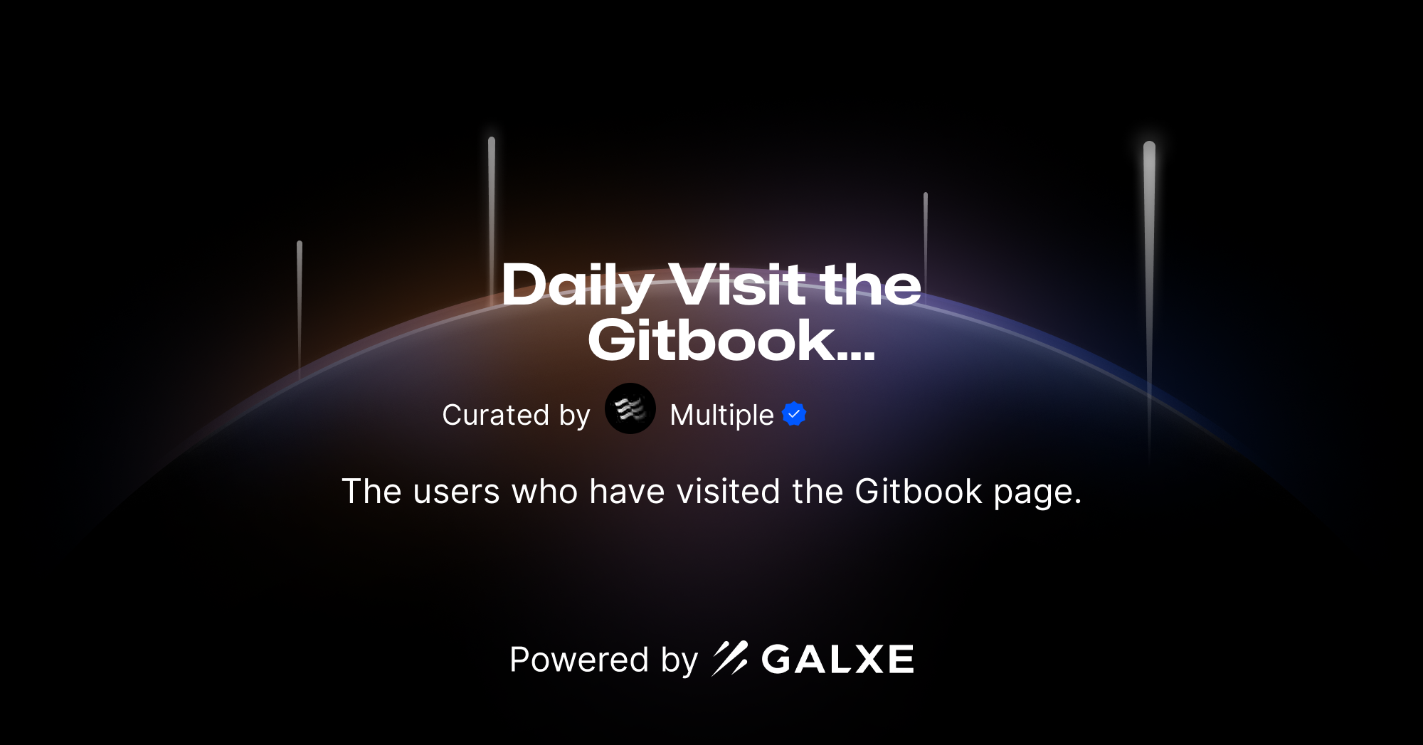 Daily Visit the Gitbook Credential | Galxe