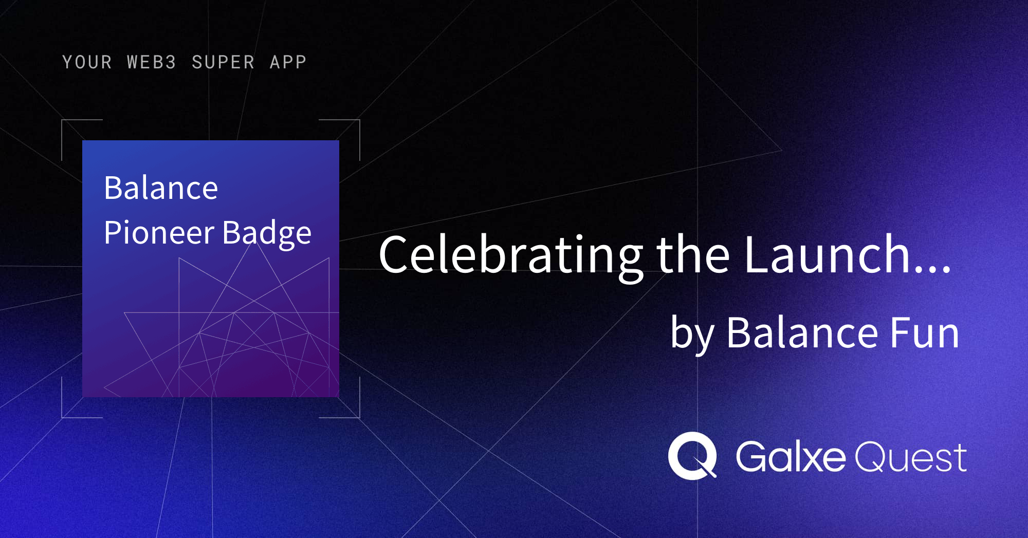 🎉 Celebrating the Launch of Balance Pioneer Badge NFT Trading! 🎉 by ...
