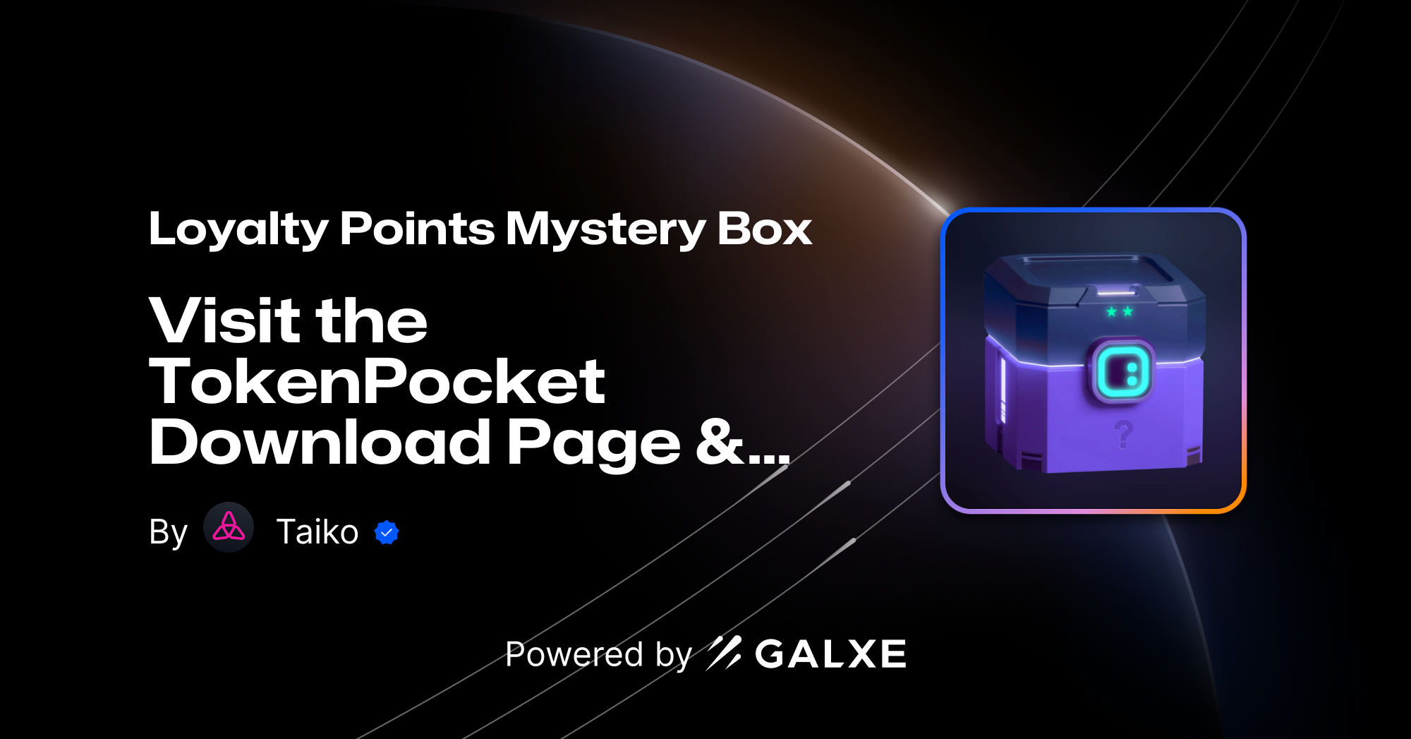Visit the TokenPocket Download Page & Taiko Guide by Taiko | Galxe Quest
