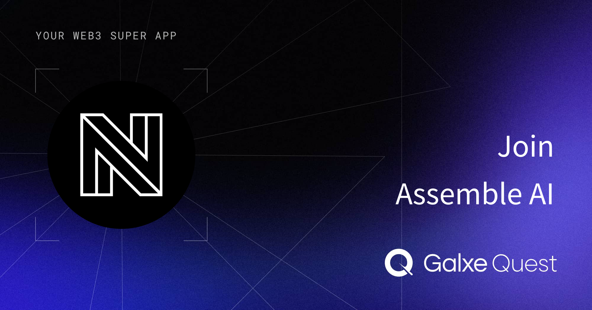 Join Assemble AI on Galxe Quest