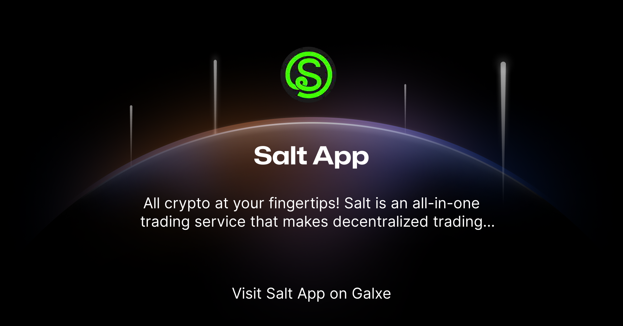 Join Salt App on Galxe