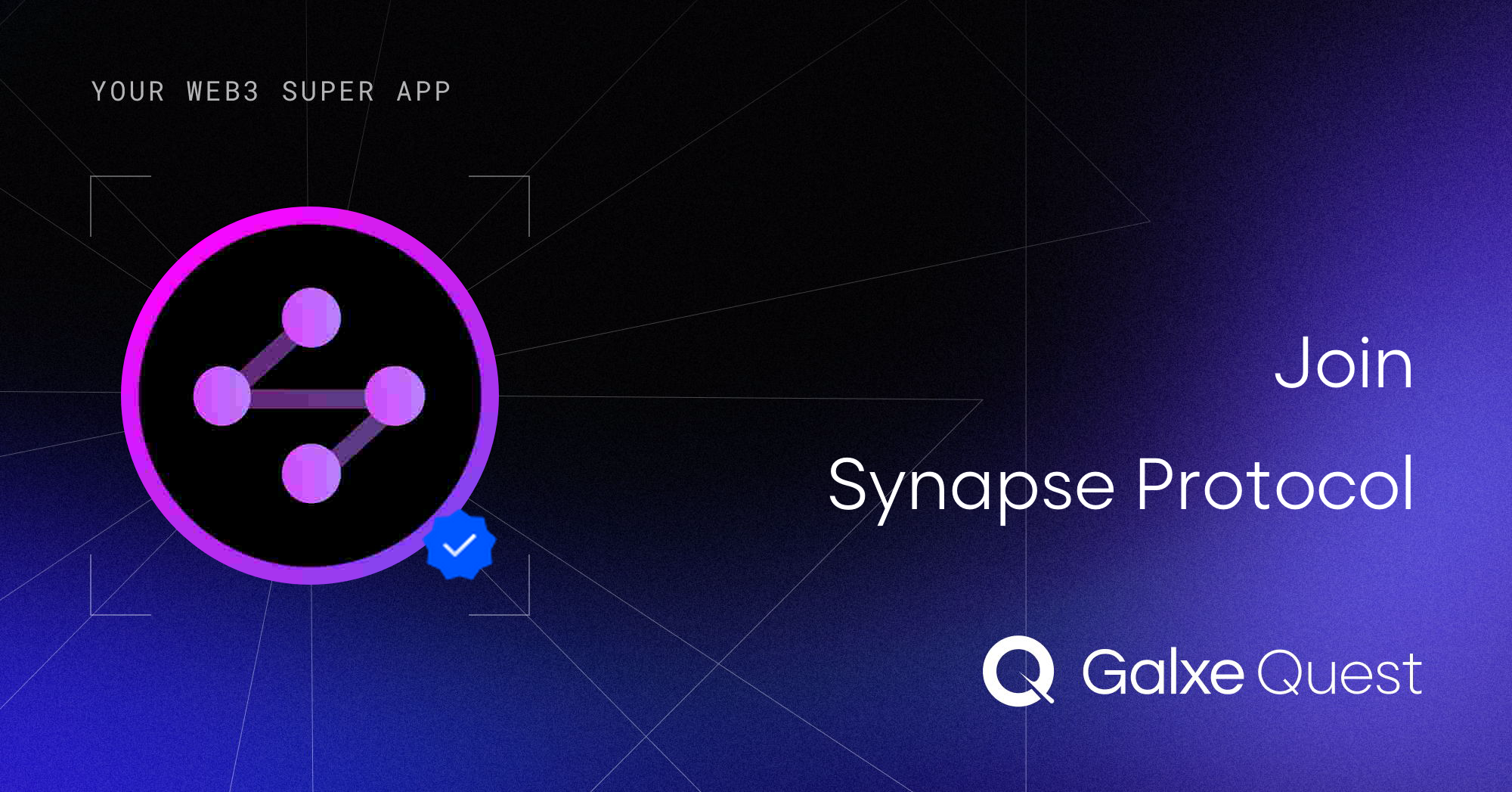 Join Synapse Protocol on Galxe Quest