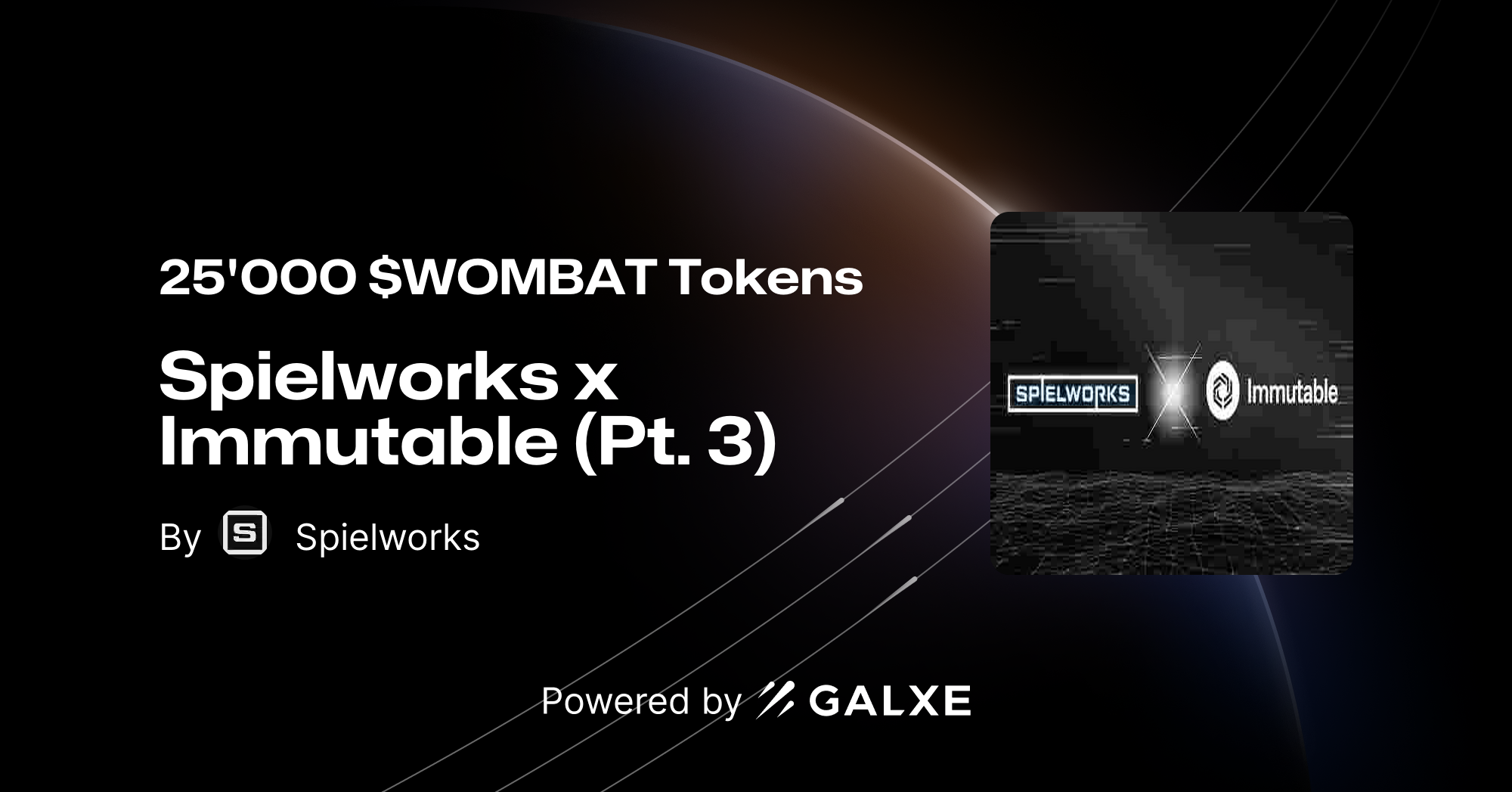 Spielworks x Immutable (Pt. 3) by Spielworks | Galxe Quest